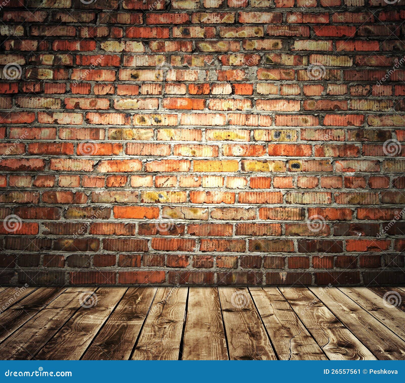 Multicolor brick wall stock image. Image of realistic - 26557561