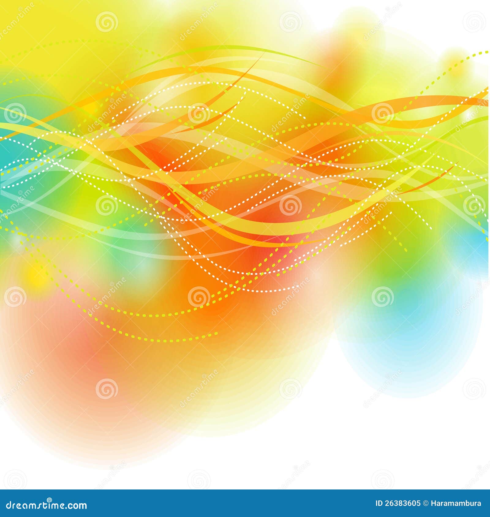 Multicolor Bright Background Stock Illustration - Illustration of decor ...