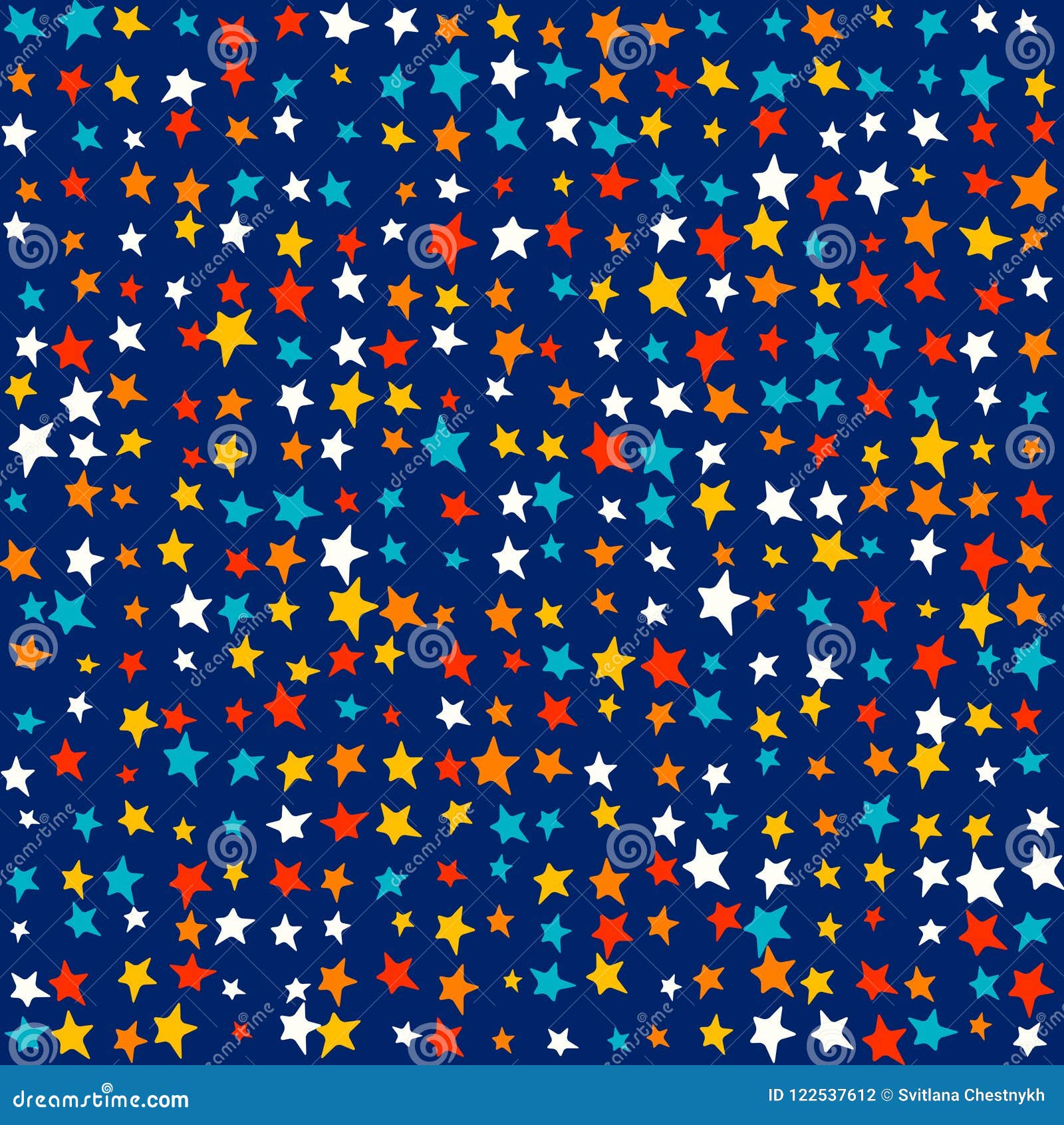 Multicolor Bright Stars, Random Vivid Colors - Cute Kids Pattern ... Multicolor Bright Stars, Random Vivid Colors - Cute Kids Pattern ...