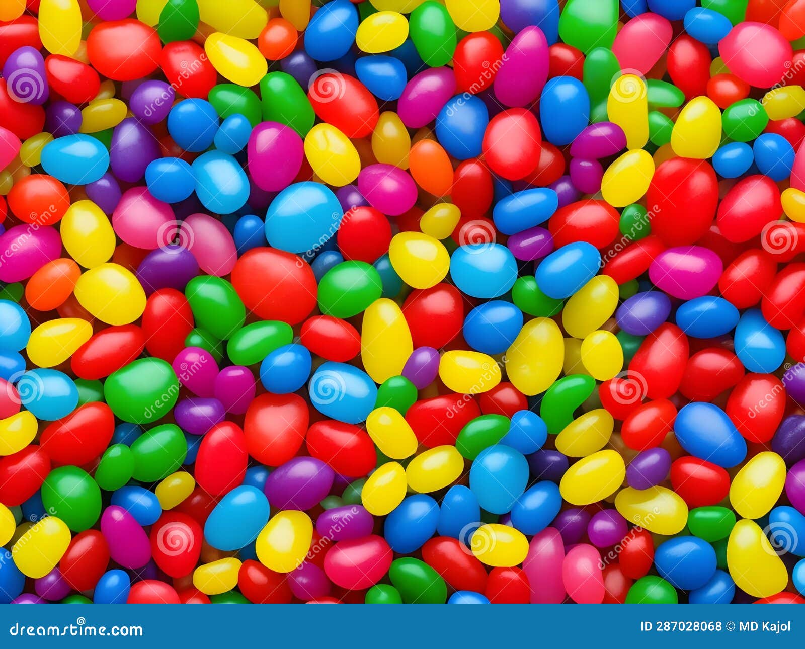 Multicolor Candy Look Like Mini Stone 2 Stock Illustration ...