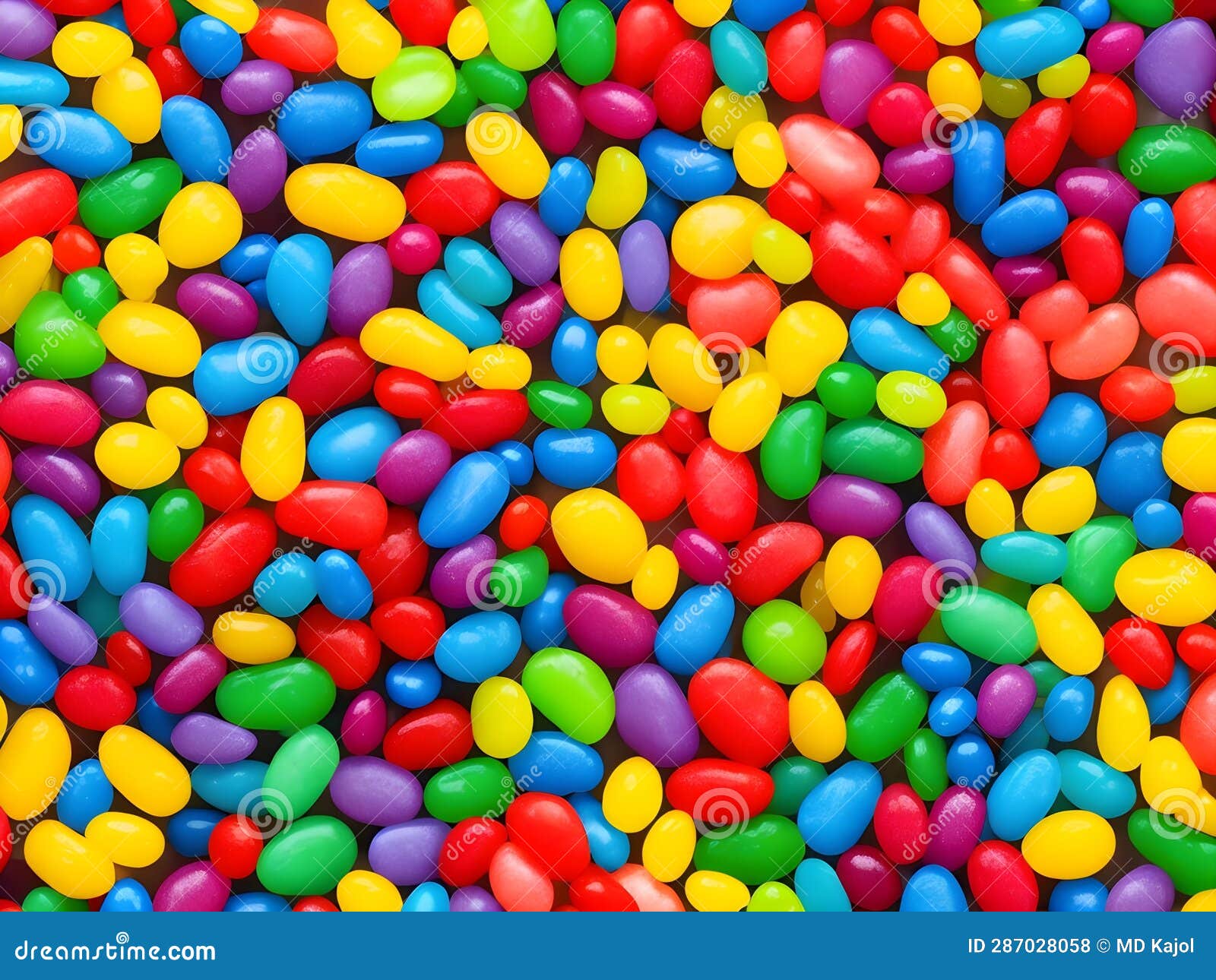 Multicolor Candy Look Like Mini Stone 3 Stock Illustration ...