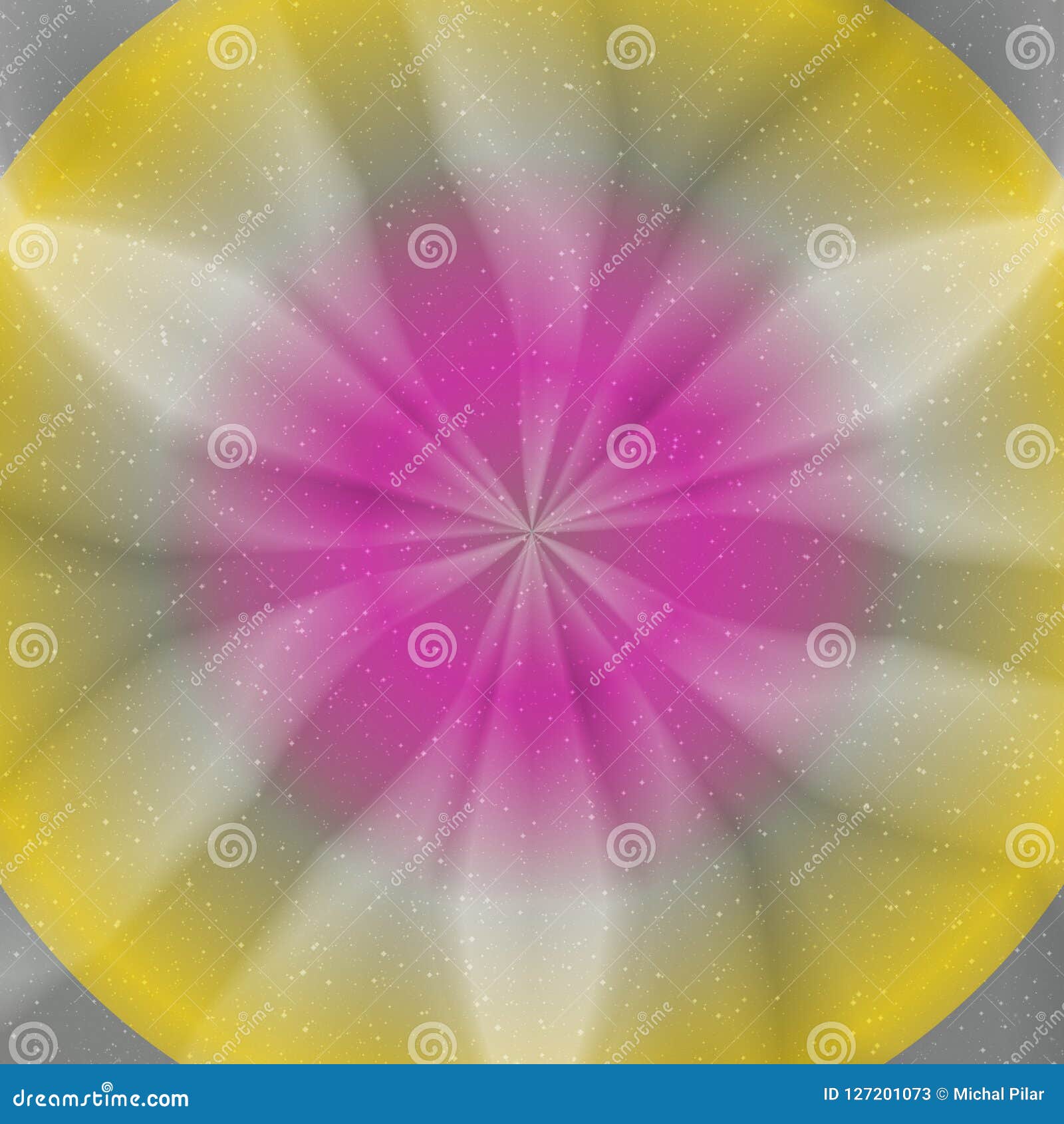 Multicolor Circle Glow Background, Yellow and Pink Round, Abstract ...