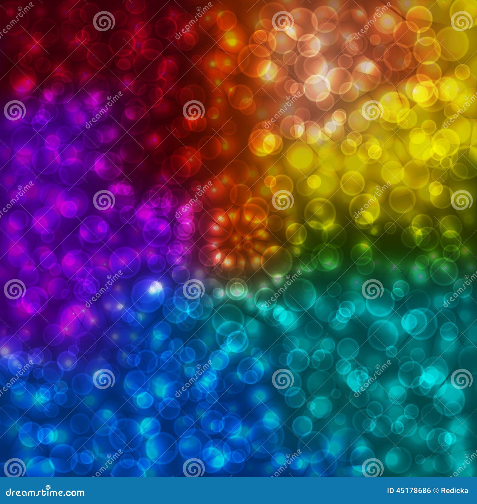 Multicolor circular mosaic stock vector. Illustration of decoration ...