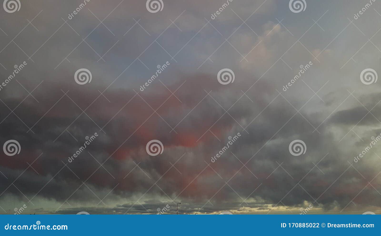 Multicolor Cloud Fade stock photo. Image of cloud, rarity - 170885022
