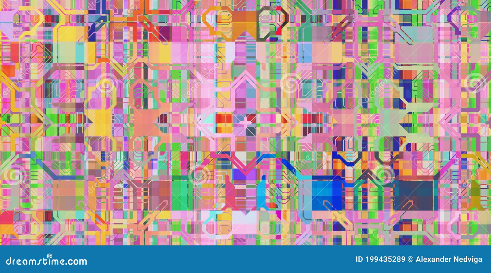 Multicolor Colorful Noise Background. Glitch Art Backdrop. Distorted ...