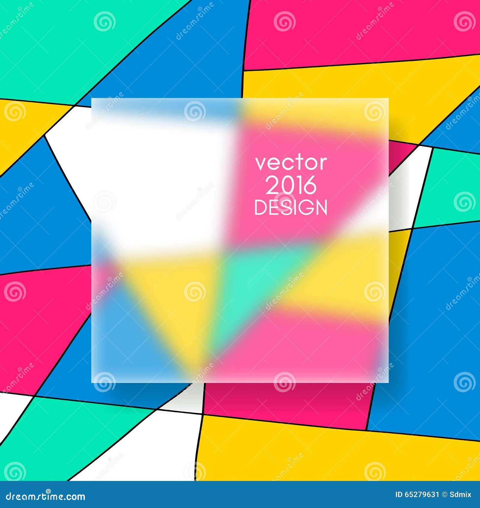 Multicolor Design Templates. Stock Vector - Illustration of frame ...