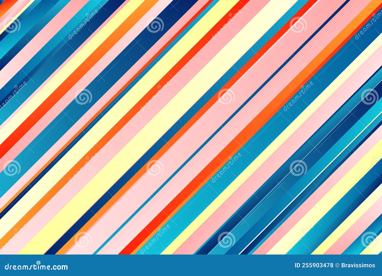 Multicolor Diagonal Stripe Background Line Pattern. Wallpaper Stock ...