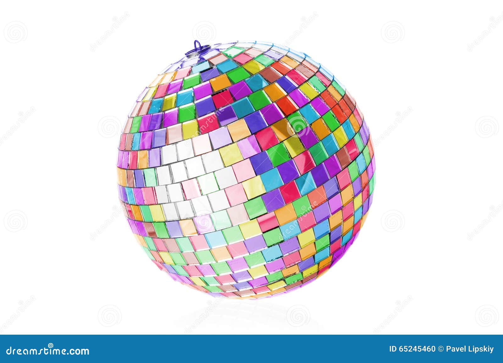 Multicolor disco ball stock photo. Image of multicolor - 65245460