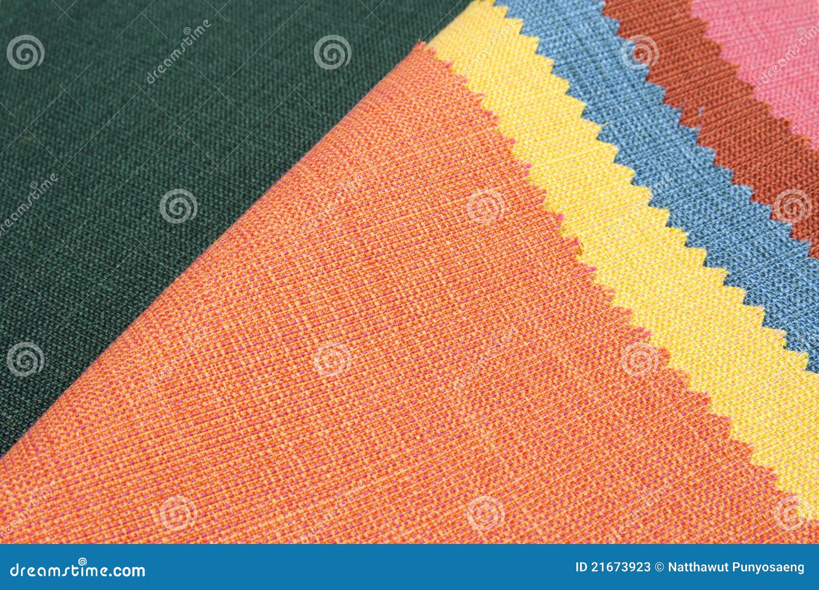Multicolor Fabric Texture Samples Stock Image - Image of modern, nature ...