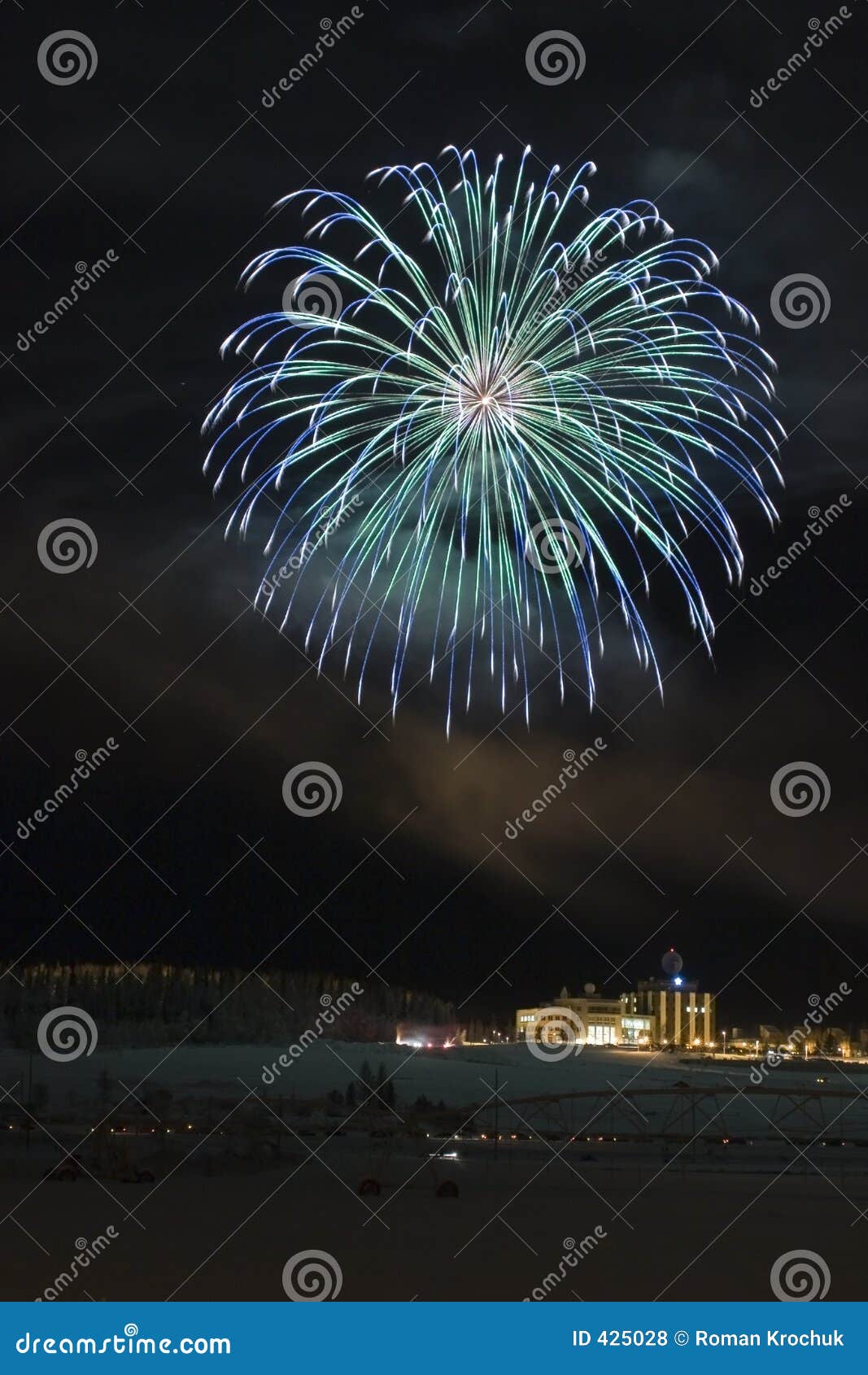 Multicolor fireworks ball stock photo. Image of christmas - 425028