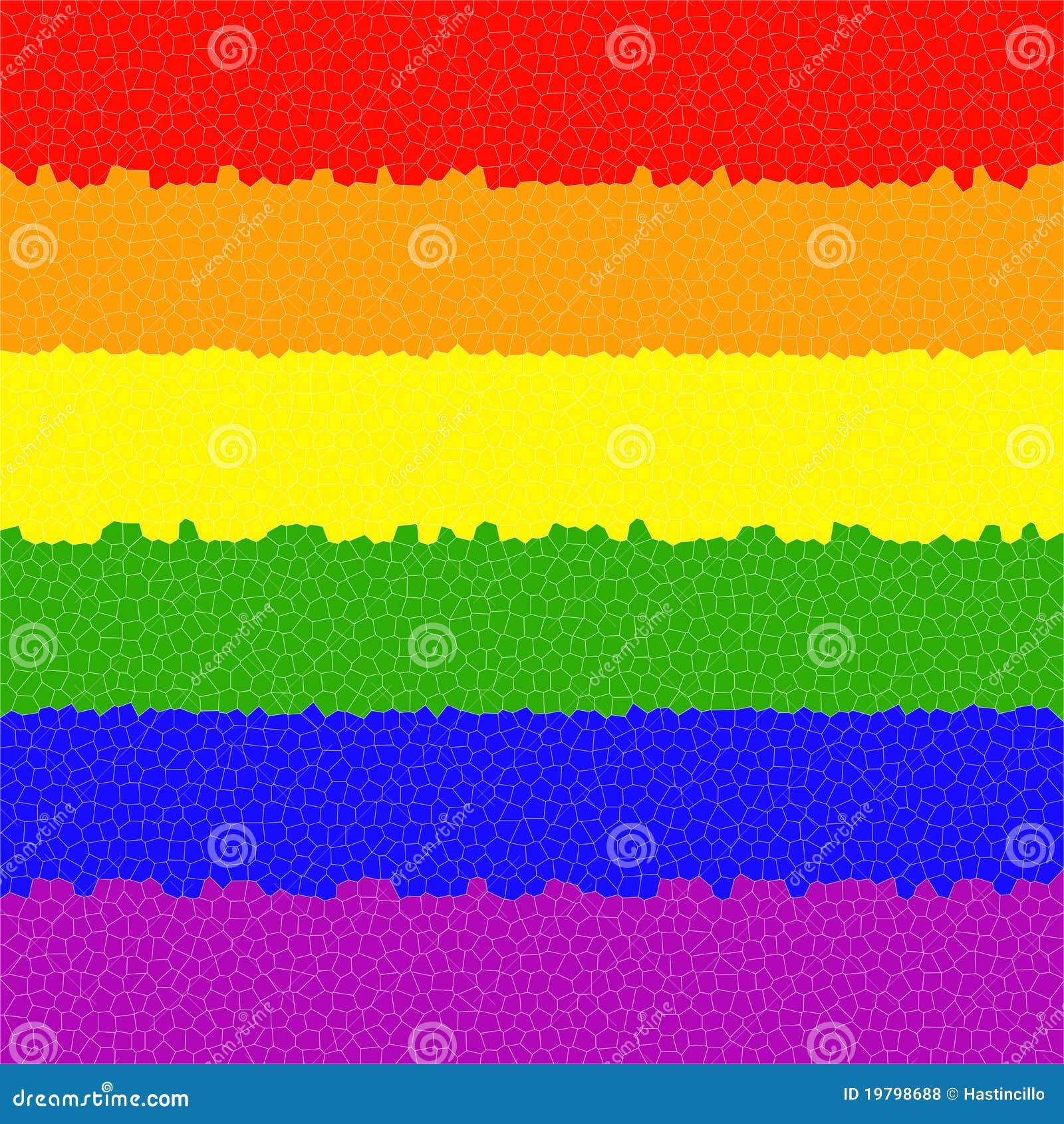 Multicolor flag stock illustration. Illustration of movement - 19798688