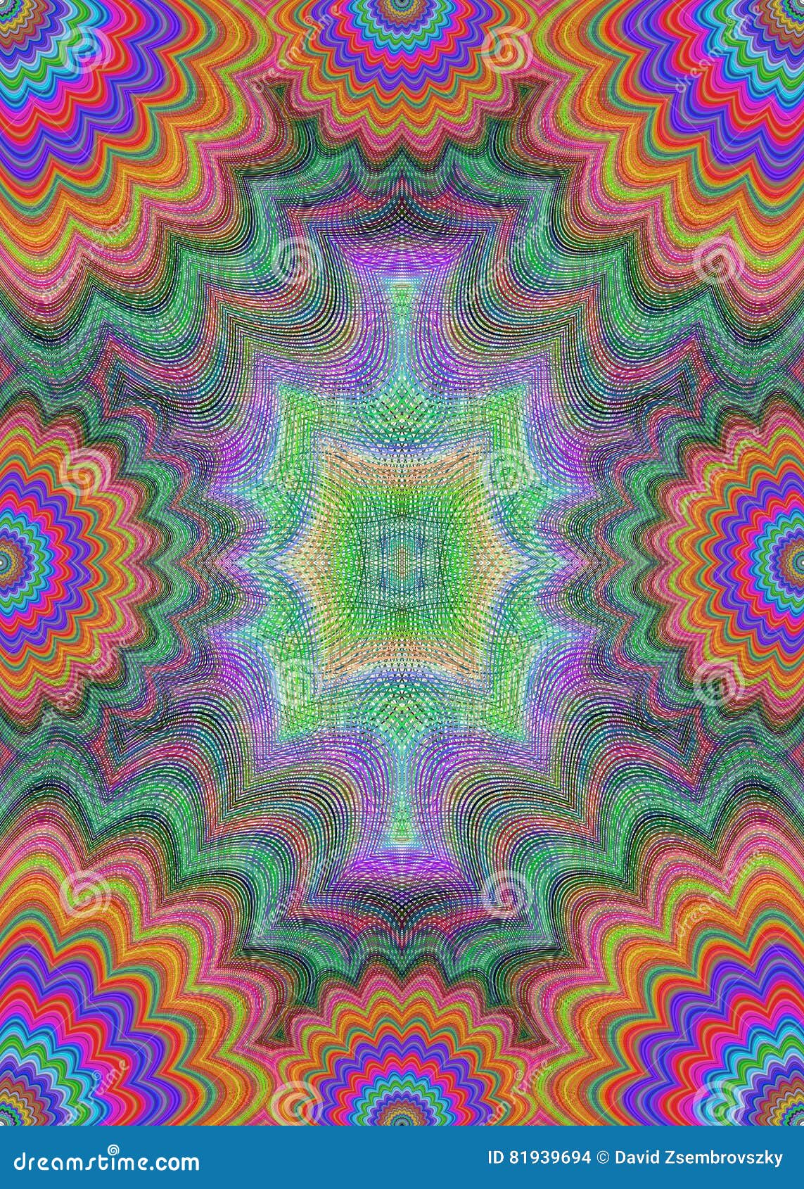 Psychedelic Frame Border Stock Images - 53 Photos