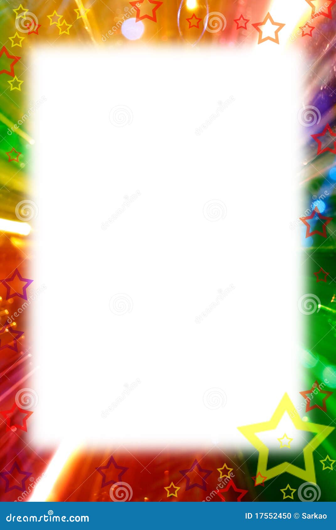 Multicolor frame stock illustration. Illustration of green - 17552450