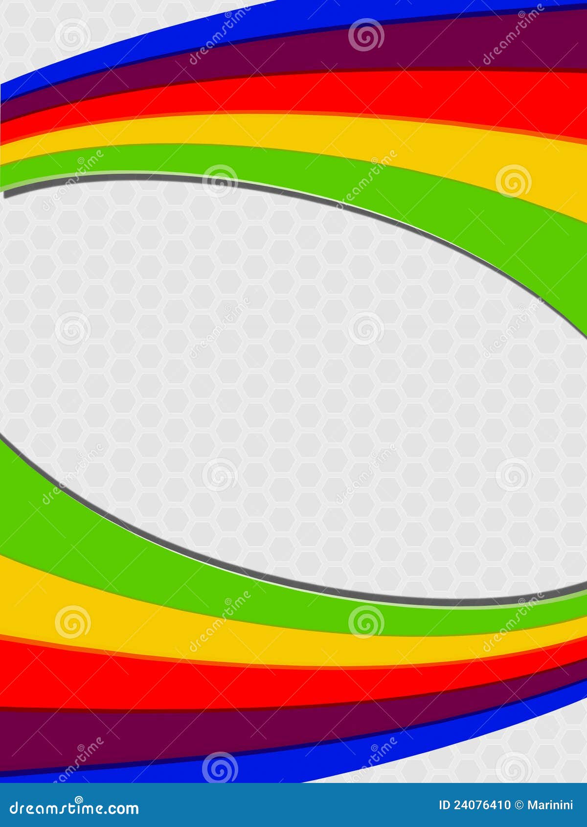 Multicolor frame stock illustration. Illustration of abstract - 24076410