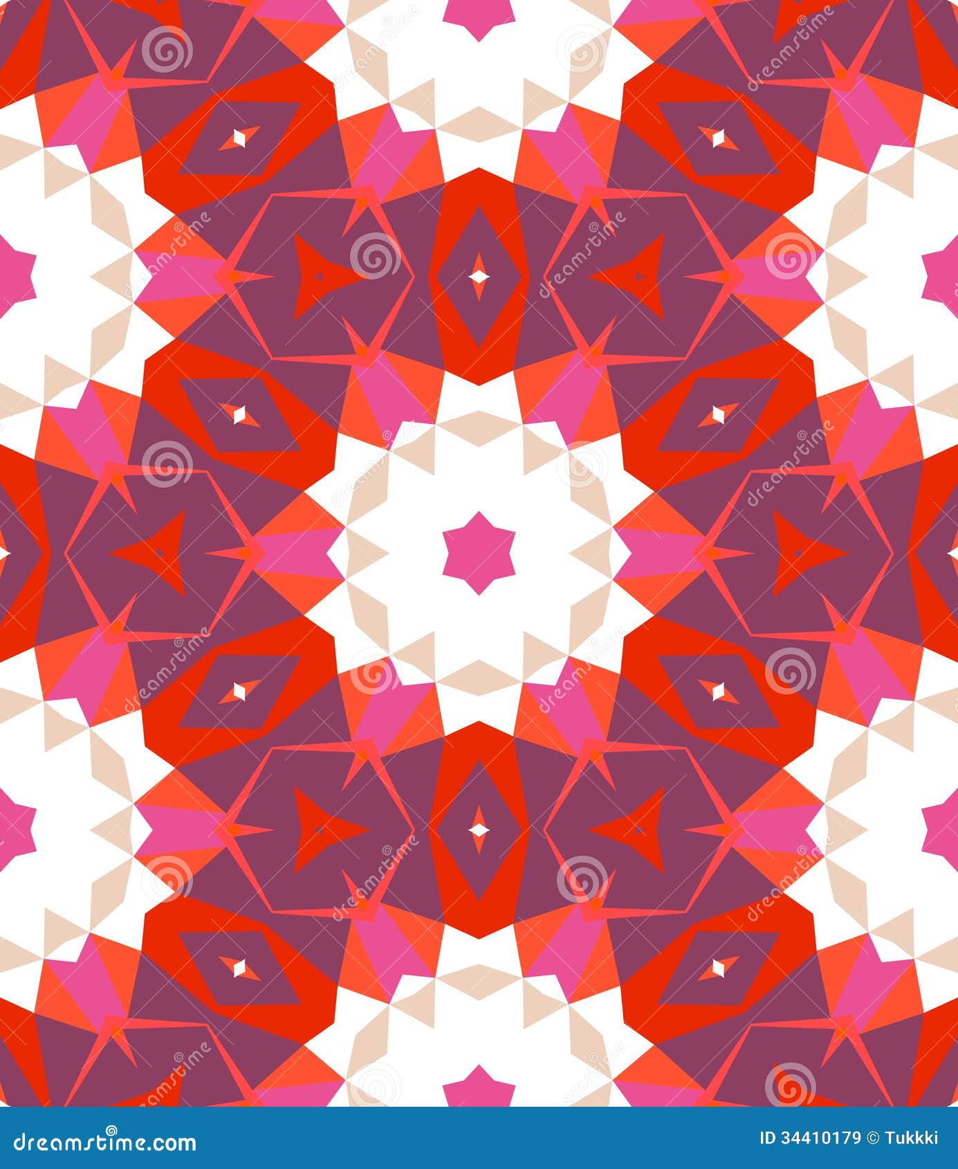 Multicolor Geometric Pattern in Bright Color. Stock Vector ...