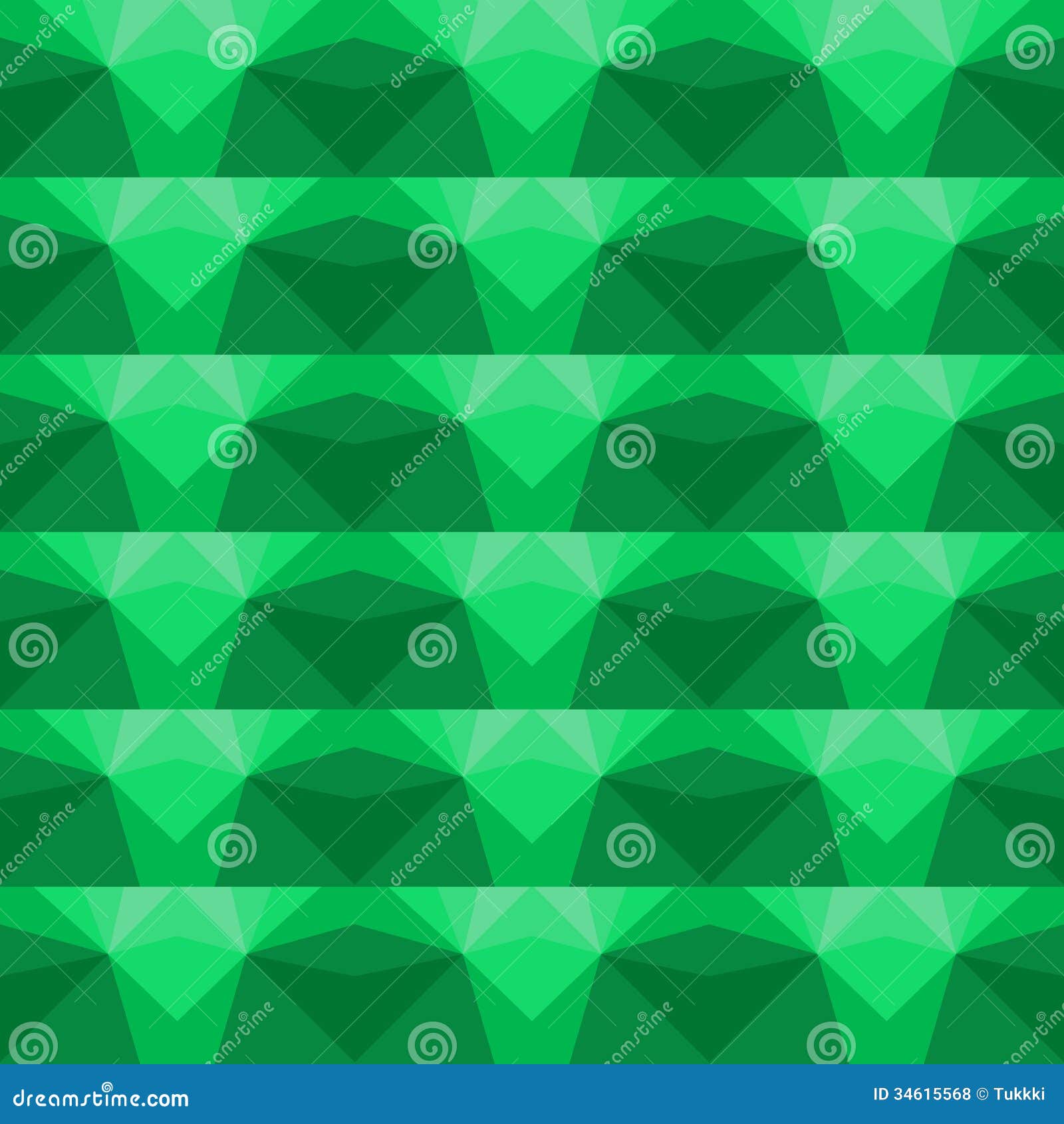 Multicolor Geometric Pattern in Bright Green. Stock Vector ...