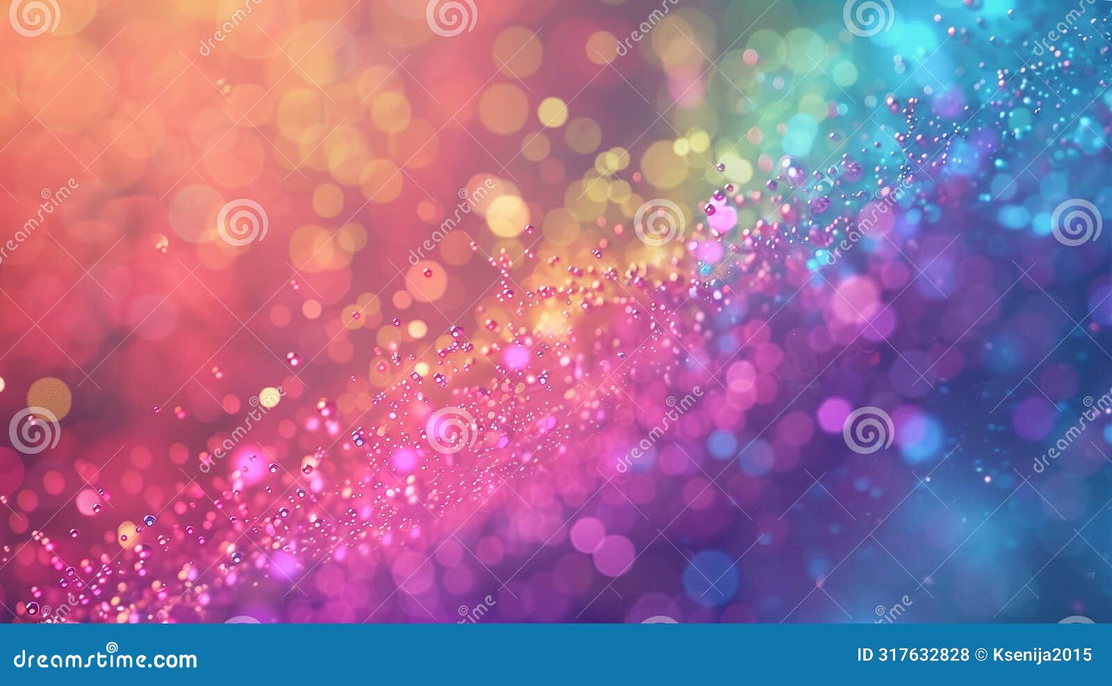 Multicolor Glitter Background Stock Illustration - Illustration of ...