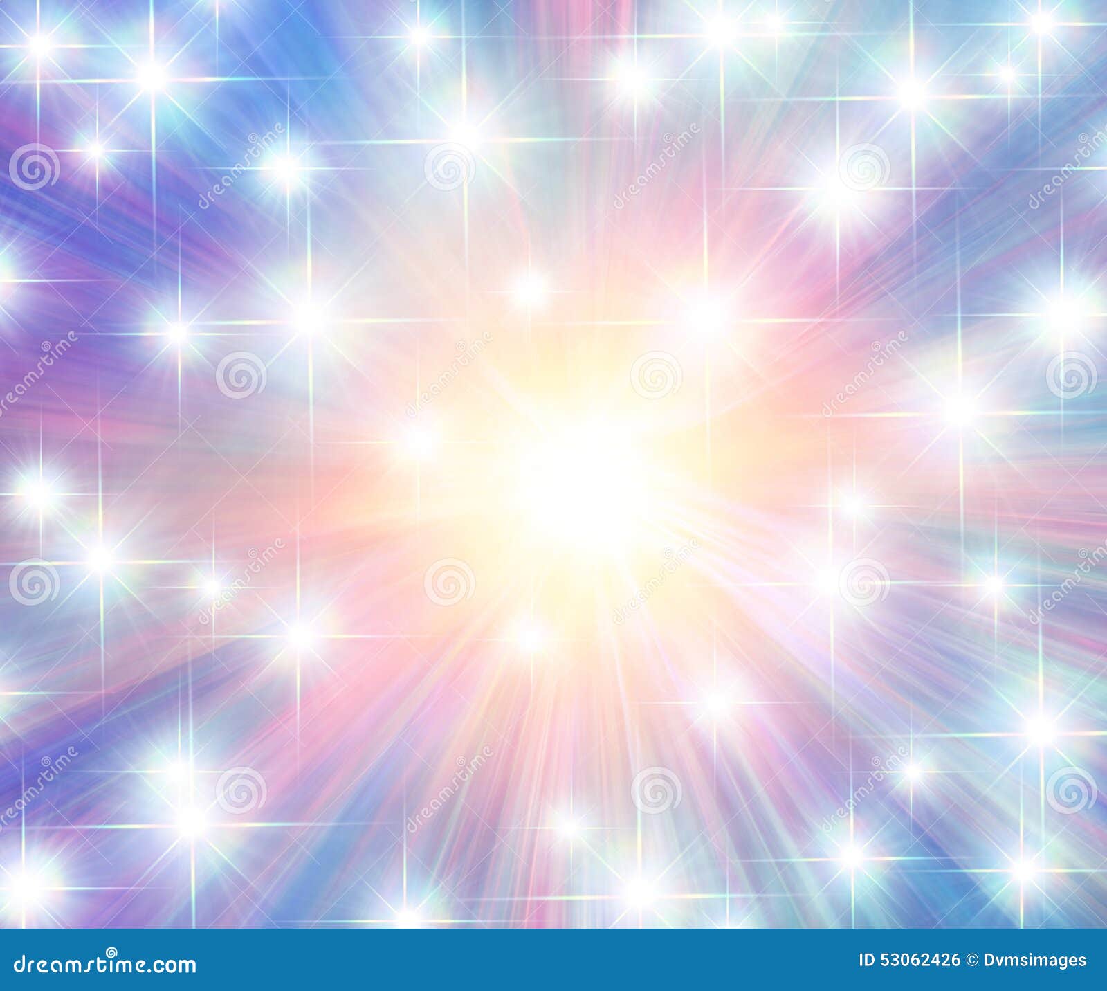Multicolor Glowing Stars and Rays Stock Photo - Image of beams, sparkle ...