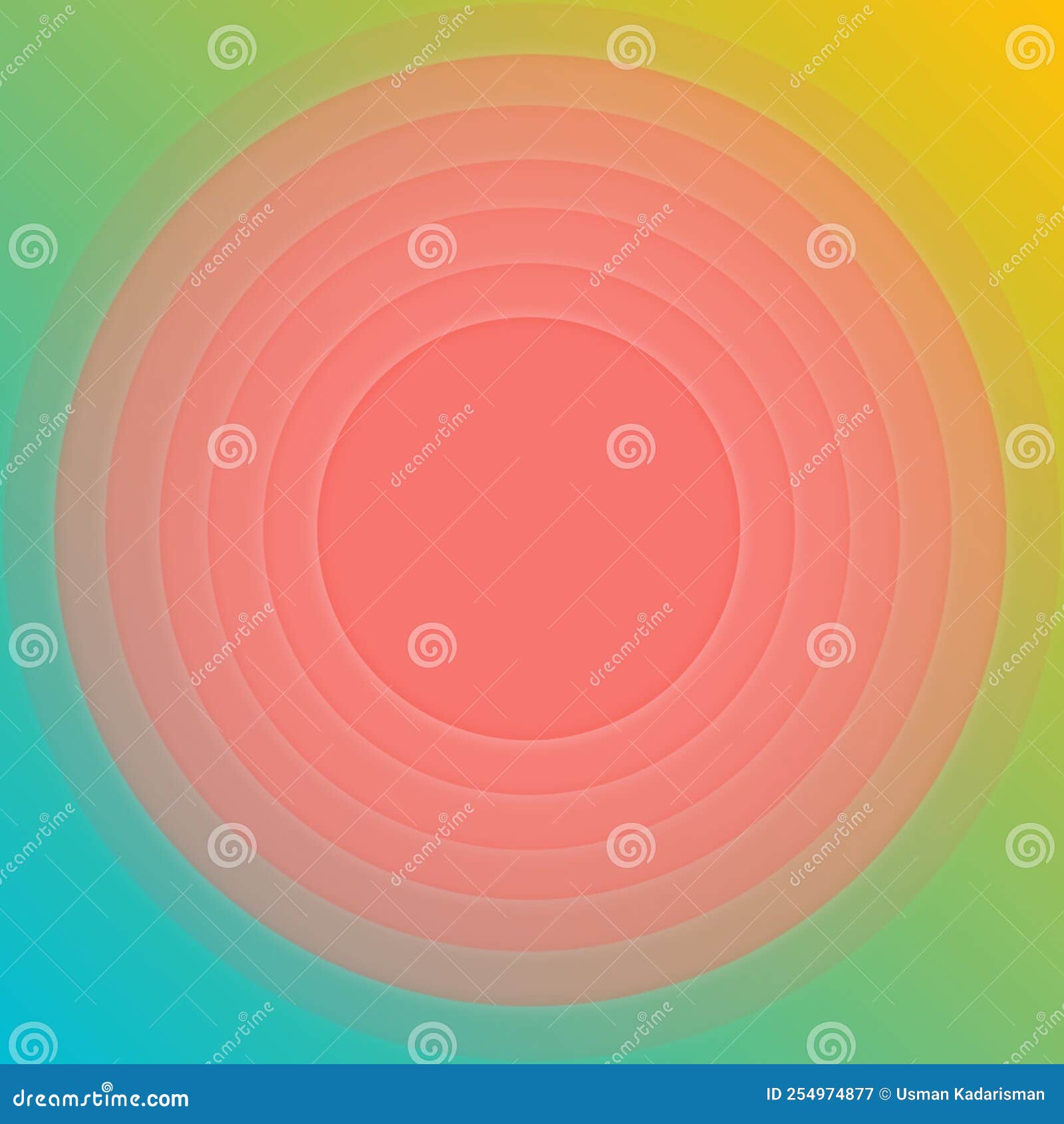 Multicolor Gradient for Template Stock Illustration - Illustration of ...