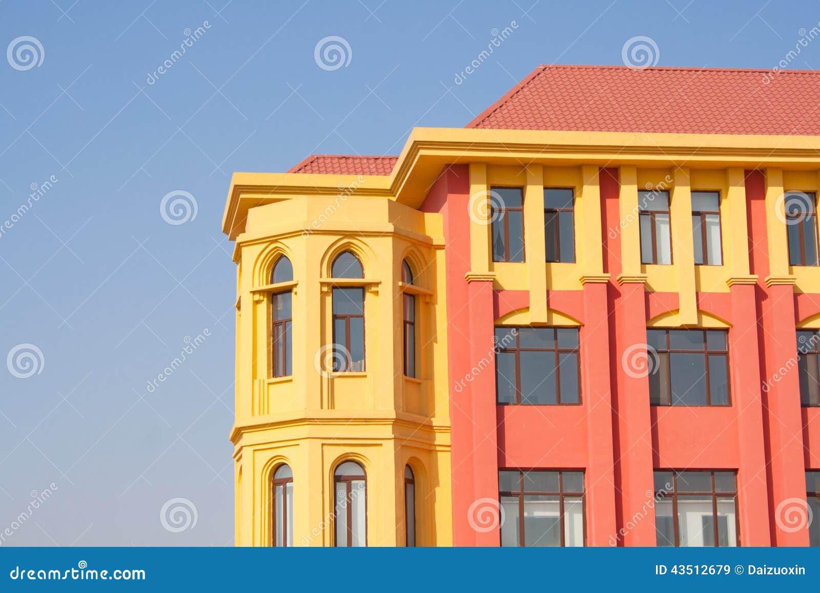 Multicolor house stock image. Image of built, styles - 43512679