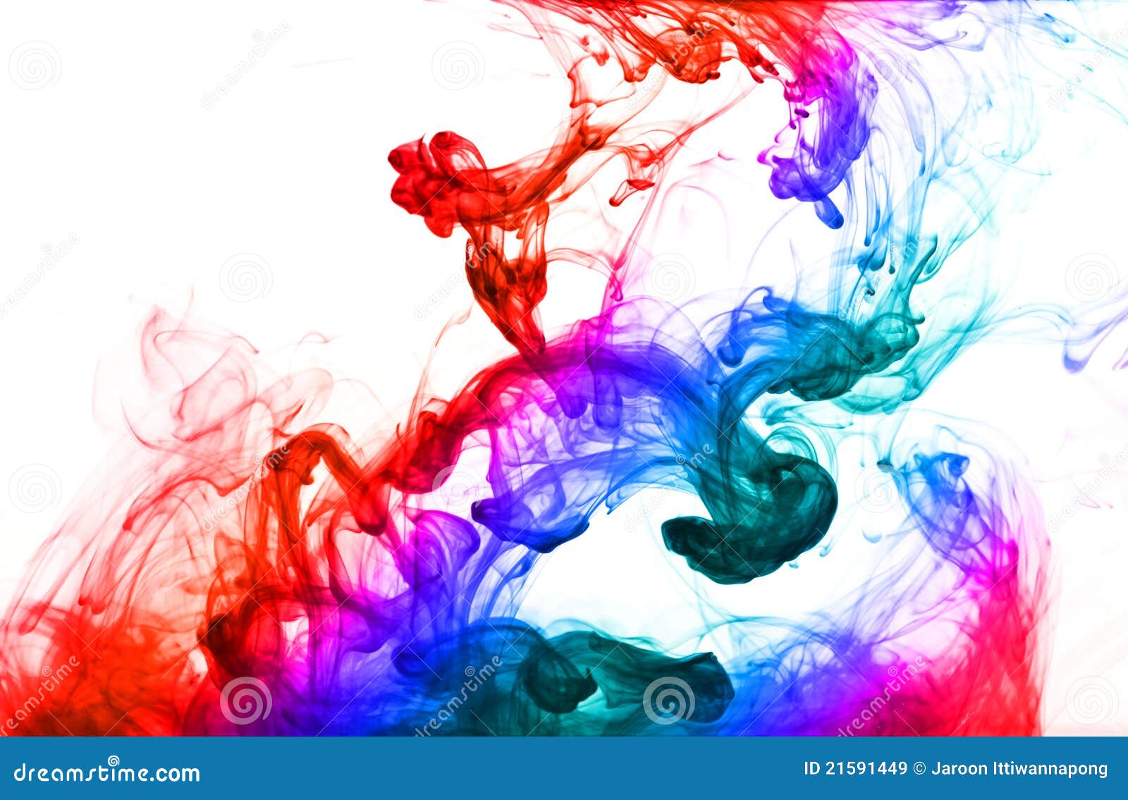Multicolor ink drop stock image. Image of blue, purple - 21591449