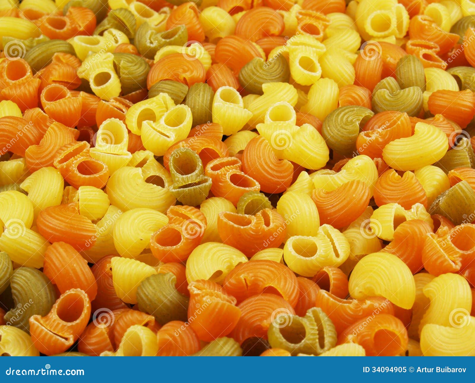Multicolor italian pasta stock image. Image of color - 34094905