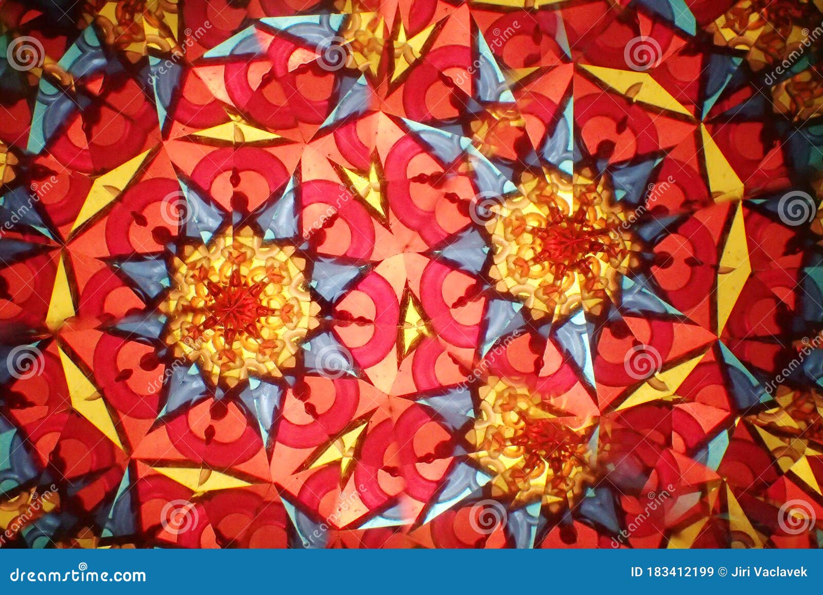 Multicolor Kaleidoscope Texture Stock Illustration - Illustration of ...