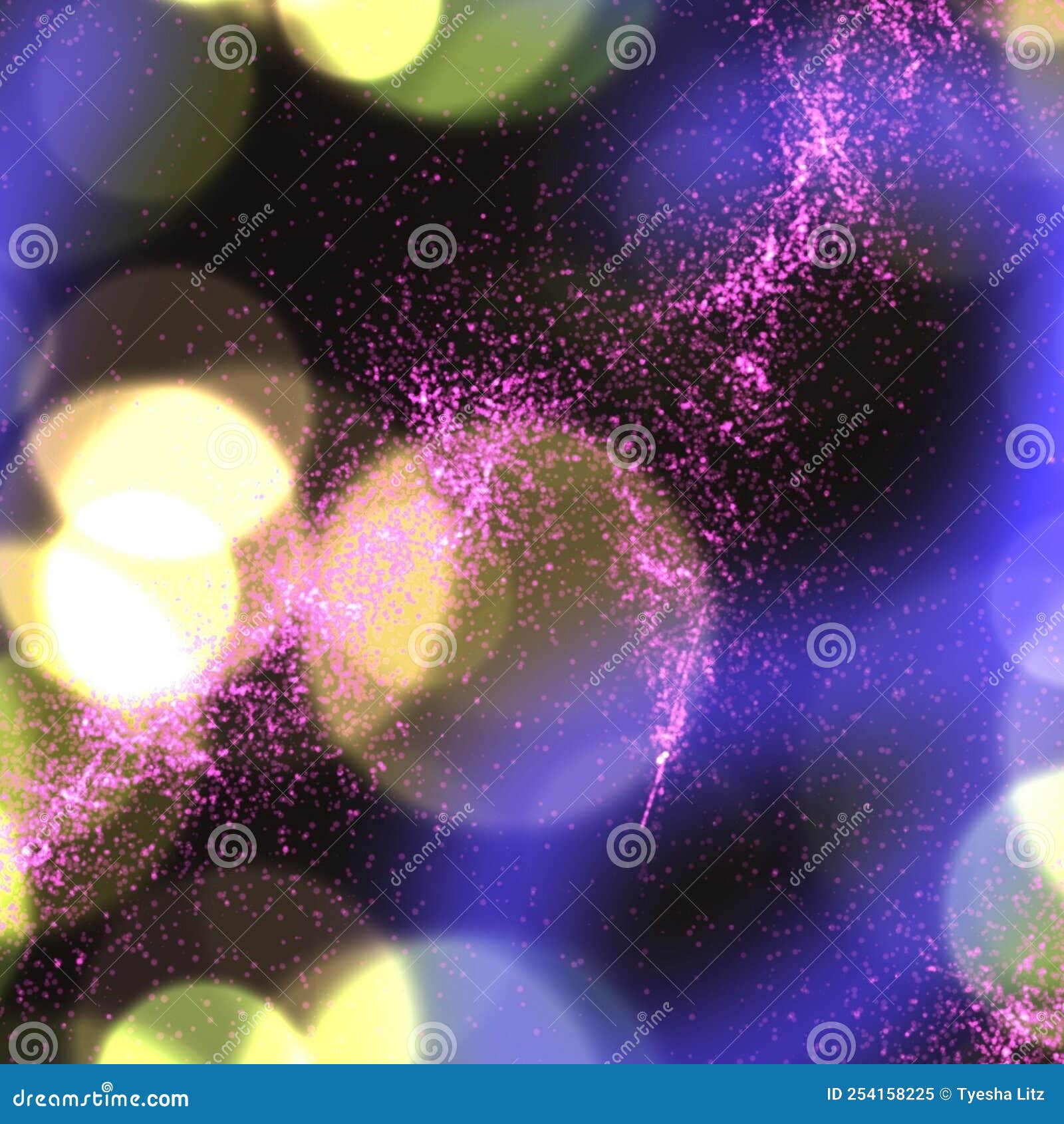 Multicolor Layered Glowing Effect Abstract Design Stock Illustration ...