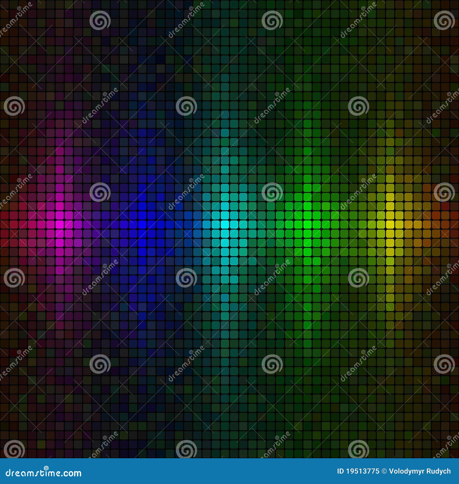 Multicolor Lights Background Stock Illustration - Illustration of ...