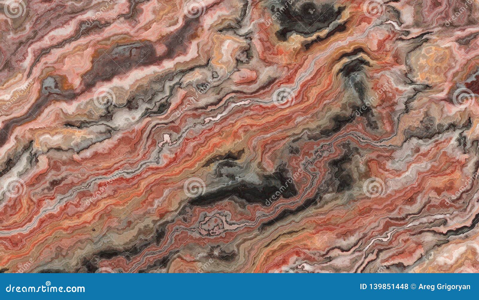 Multicolor Marble Tile Background Stock Photo - Image of honey ...