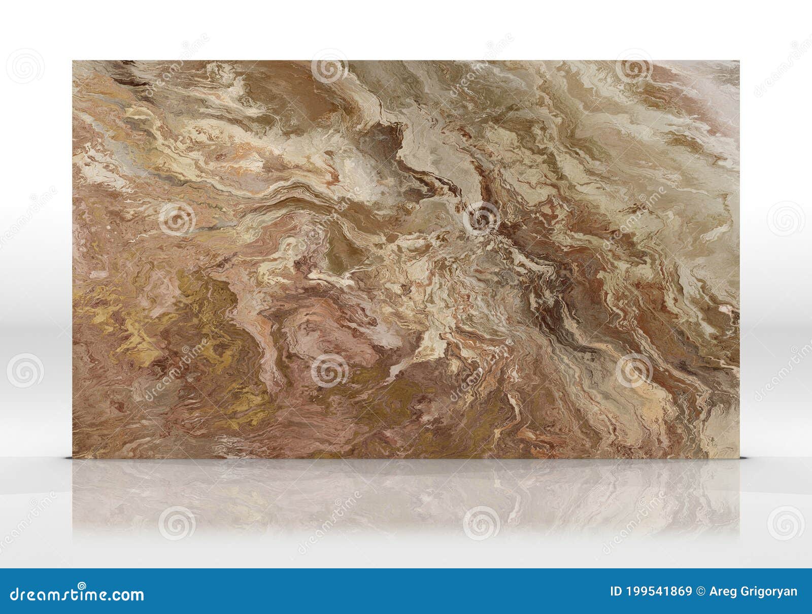 Multicolor Marble Tile 3D Illustration Stock Illustration ...