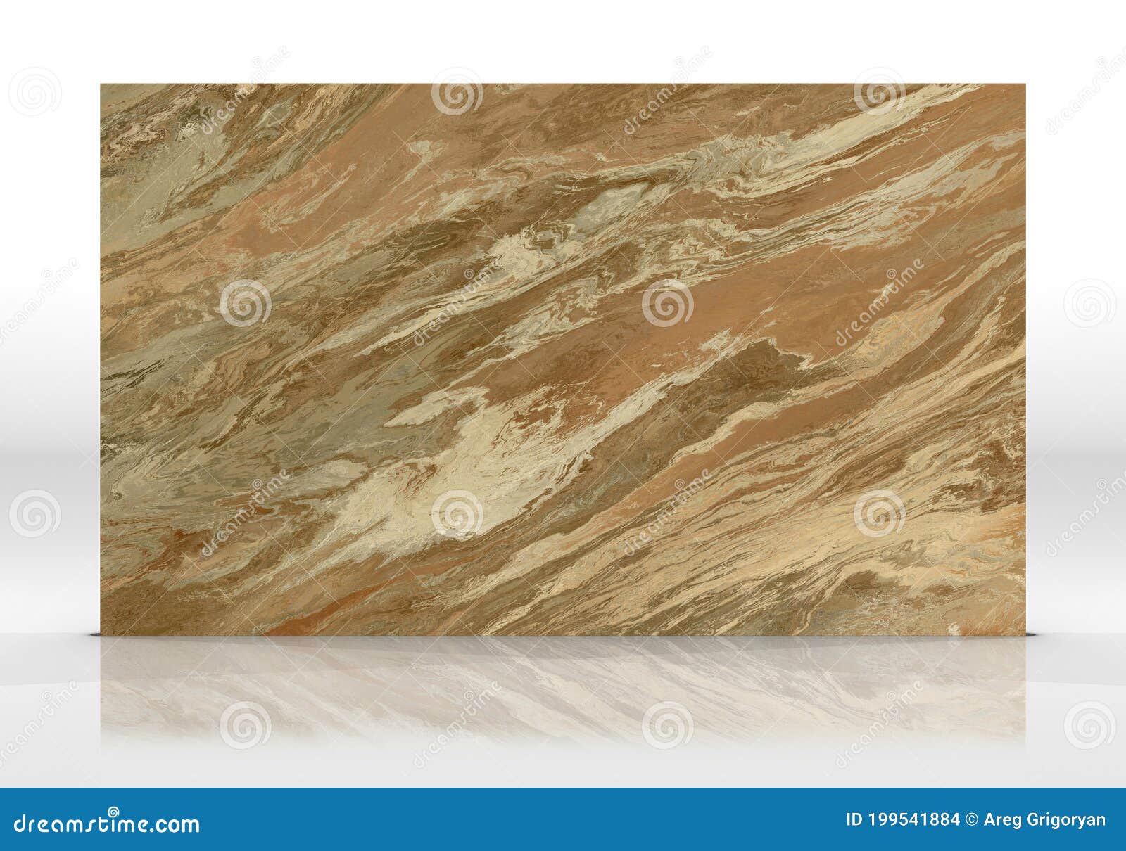 Multicolor Marble Tile 3D Illustration Stock Illustration ...