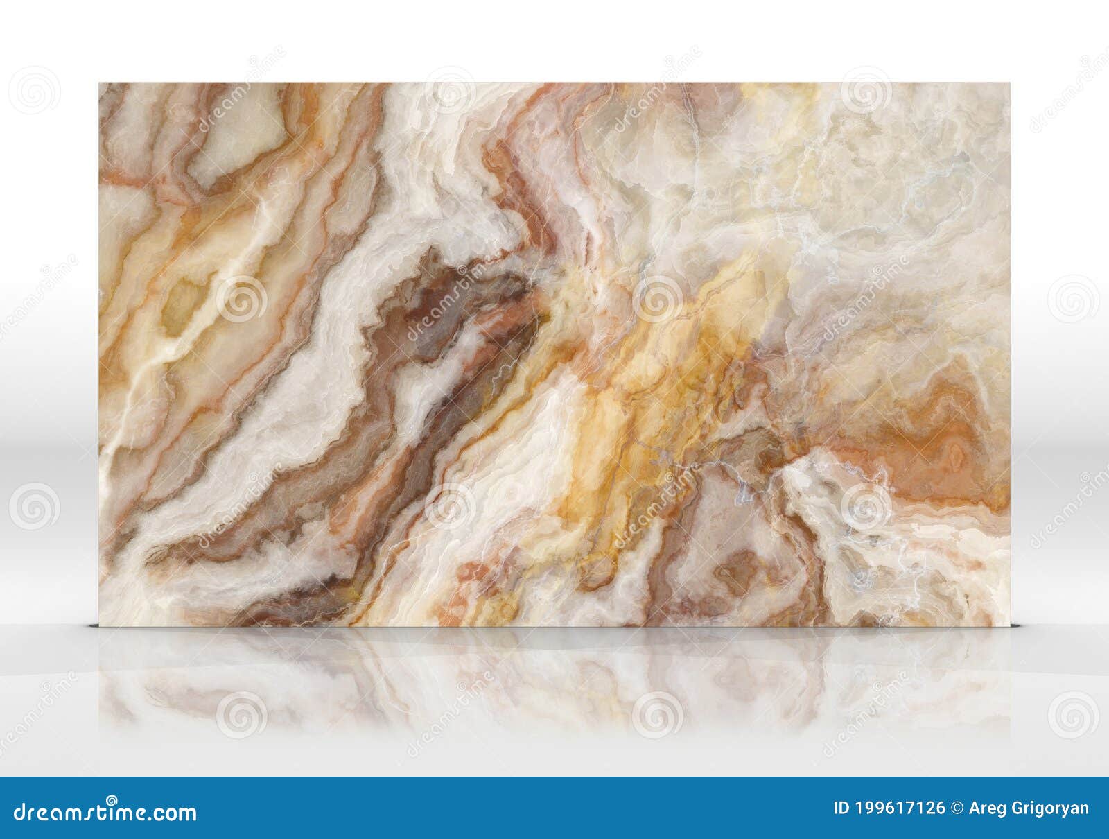 Multicolor Marble Tile 3D Illustration Stock Illustration ...