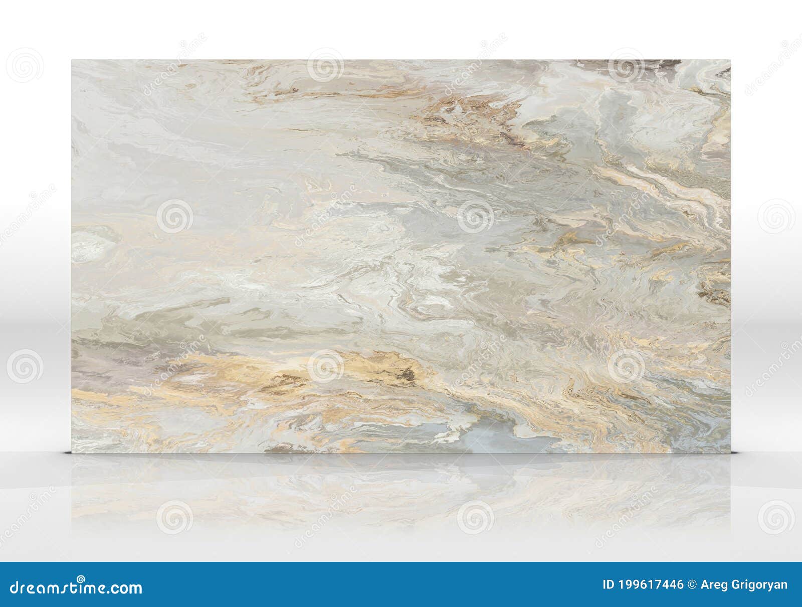 Multicolor Marble Tile 3D Illustration Stock Illustration ...