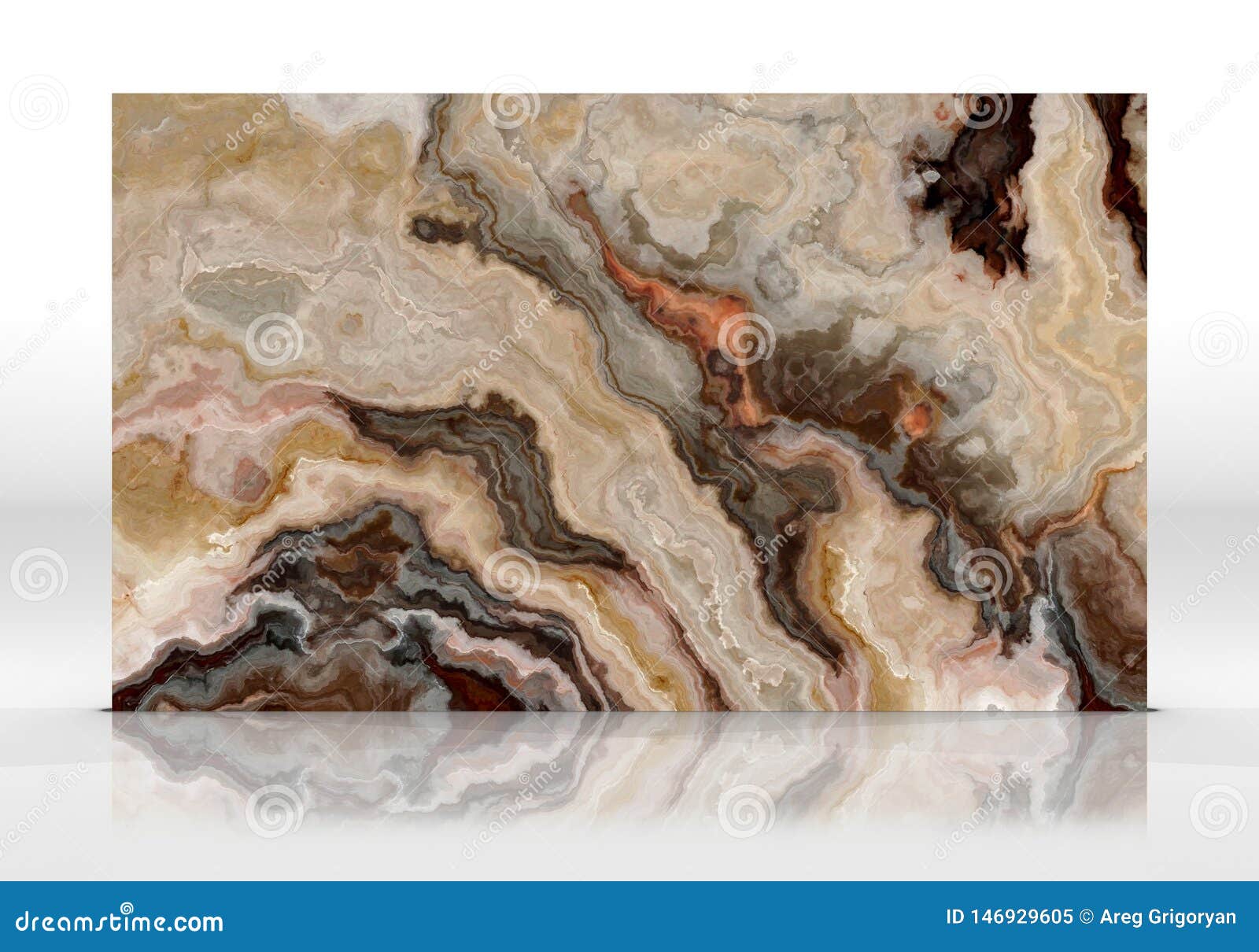 Multicolor Marble Tile Texture Stock Illustration - Illustration of ...