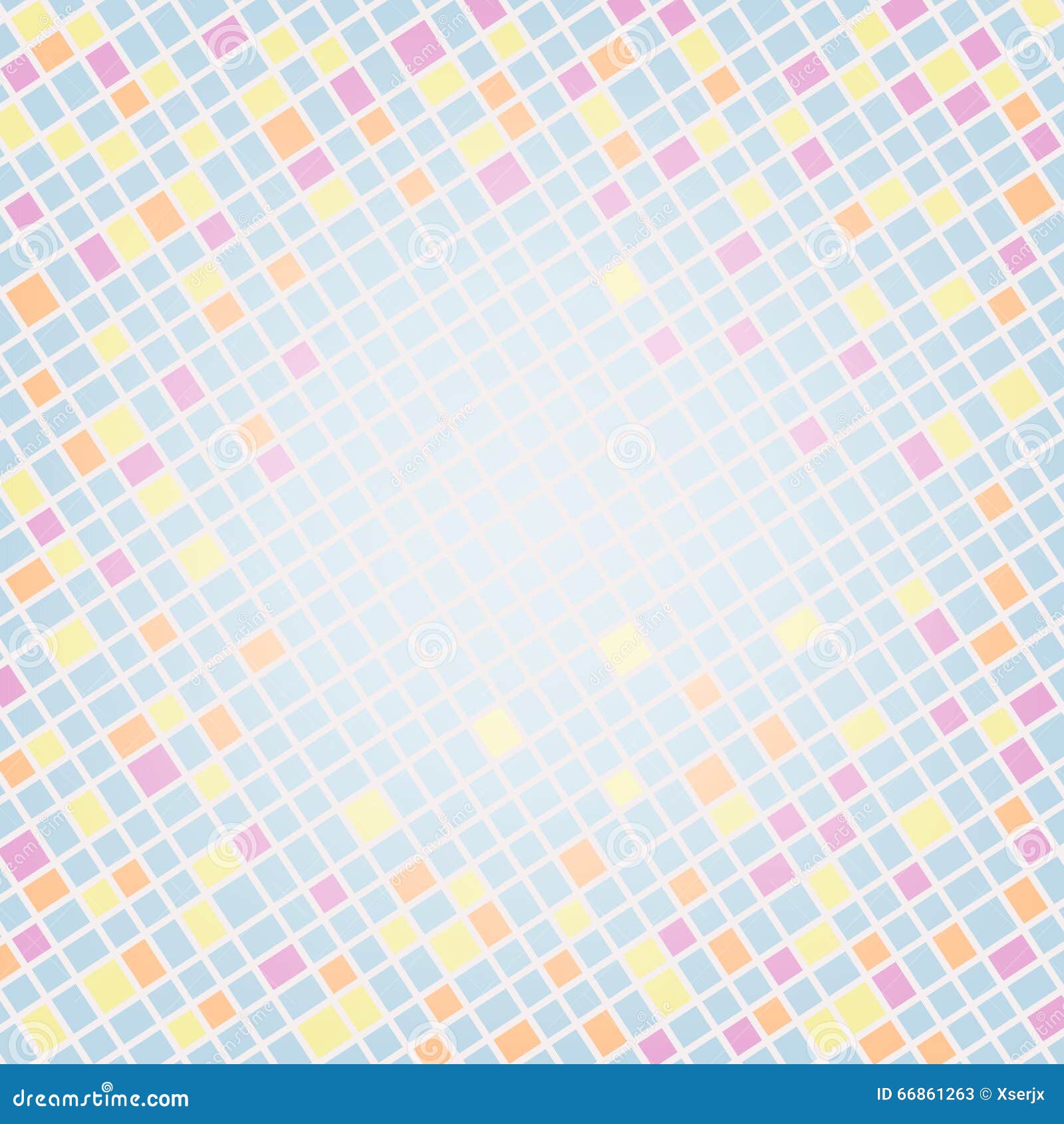Multicolor Mosaic Background Stock Vector - Illustration of abstract ...