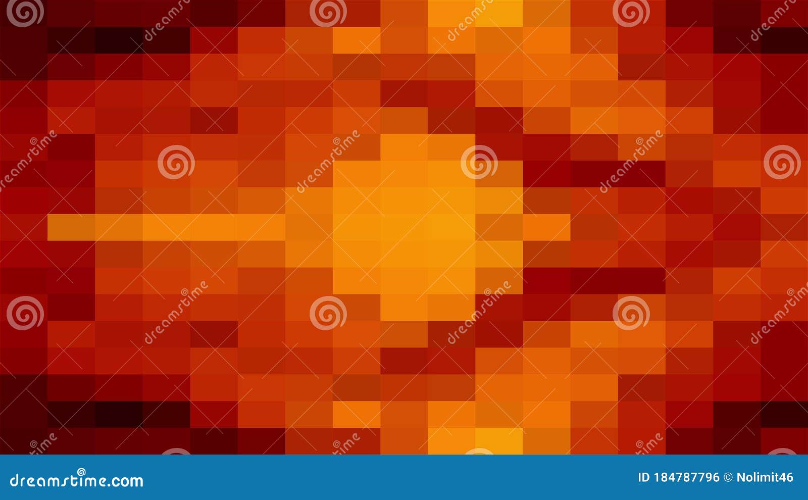 Multicolor Mosaic of Various Shapes. Computer Generated Abstract ...