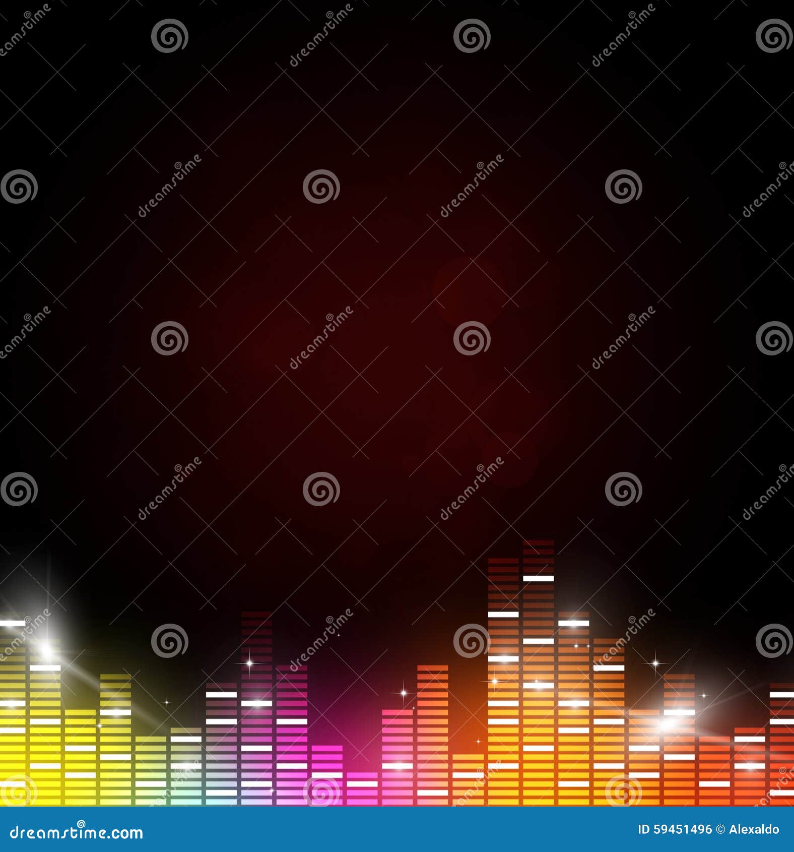 Multicolor Music Background Stock Photo - Image of livestyle, disco ...