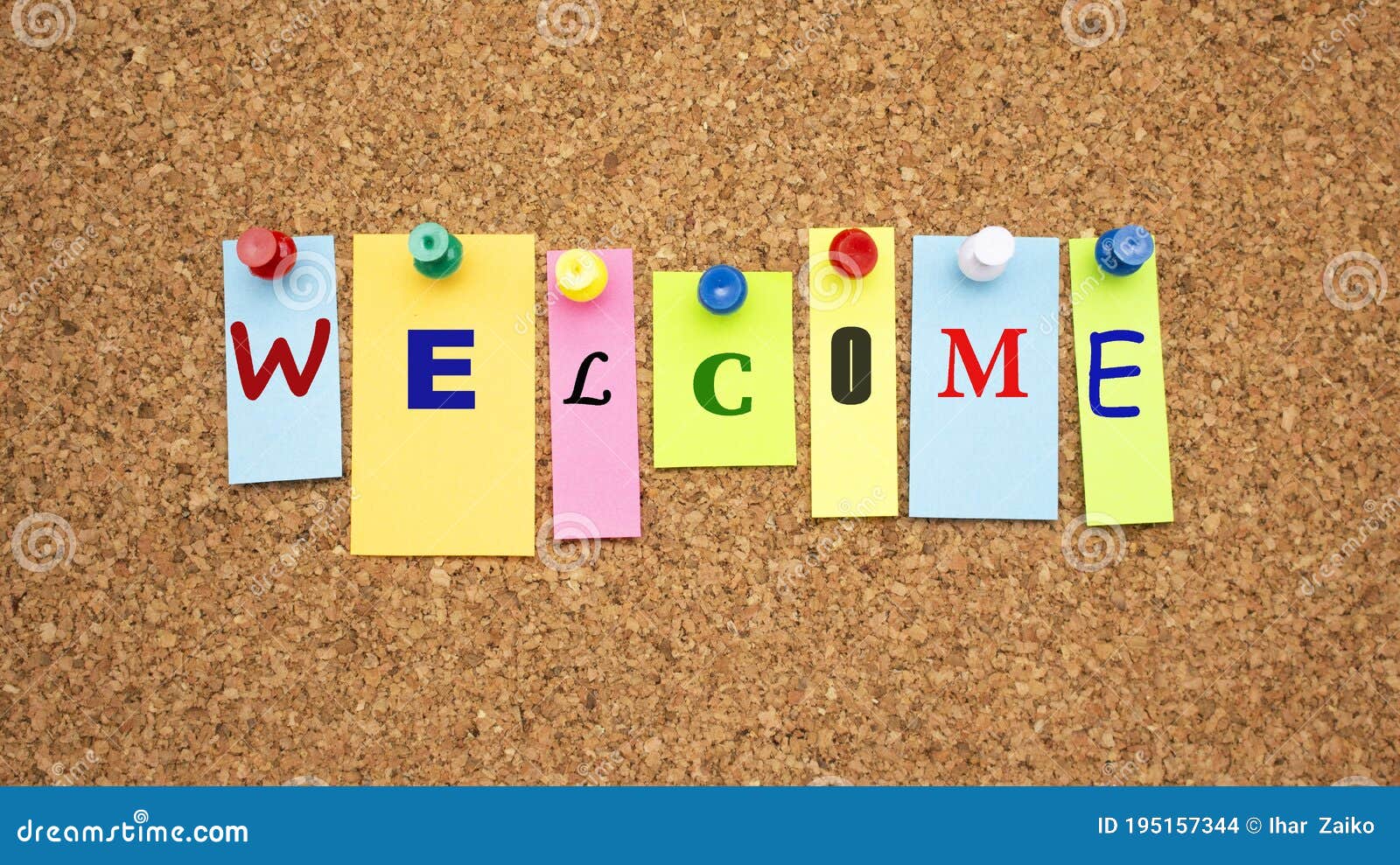 Multicolor Notes with Letters Stock Photo - Image of multicolor, memo ...