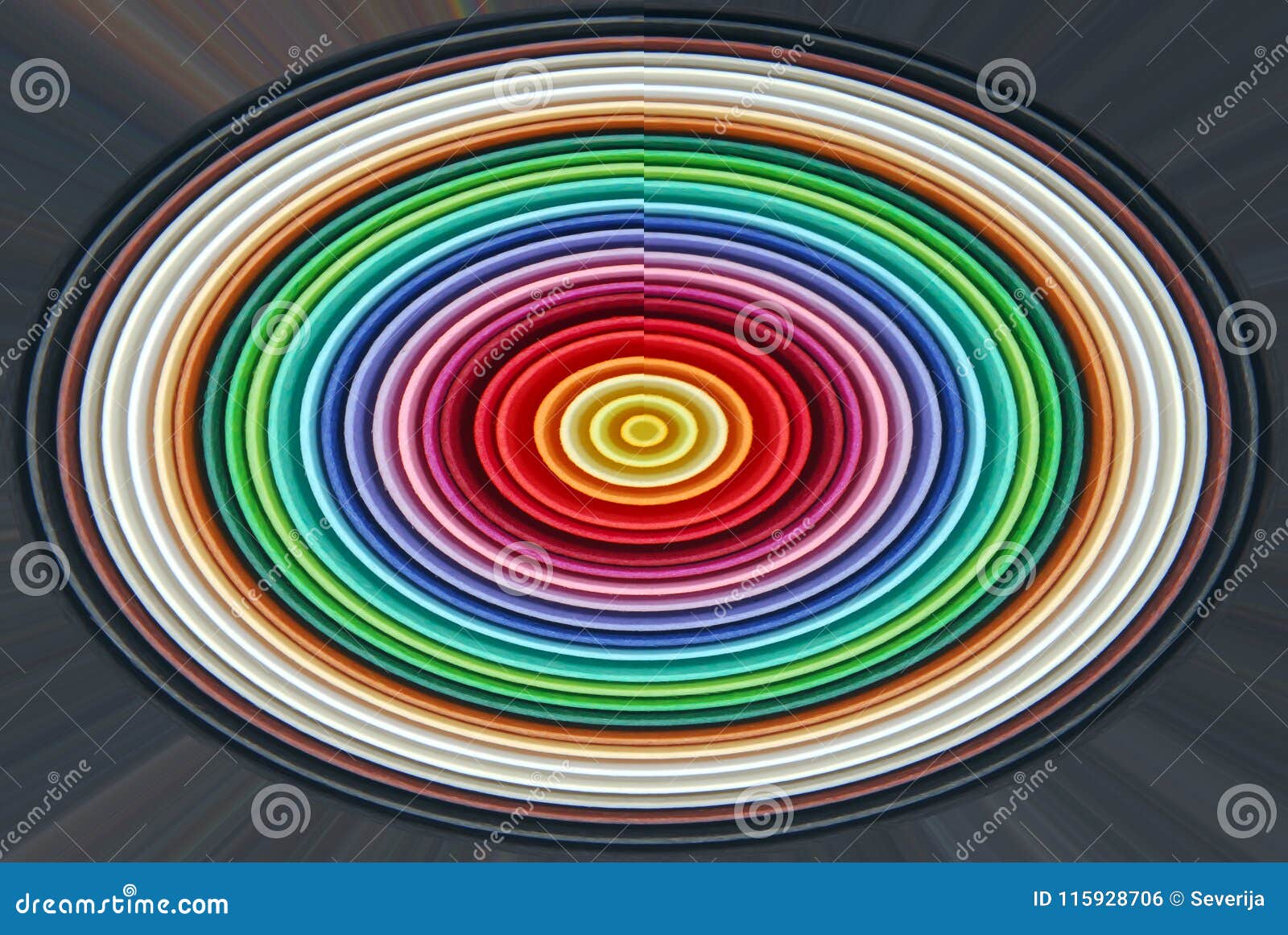 The multicolor oval stock photo. Image of element, color - 115928706