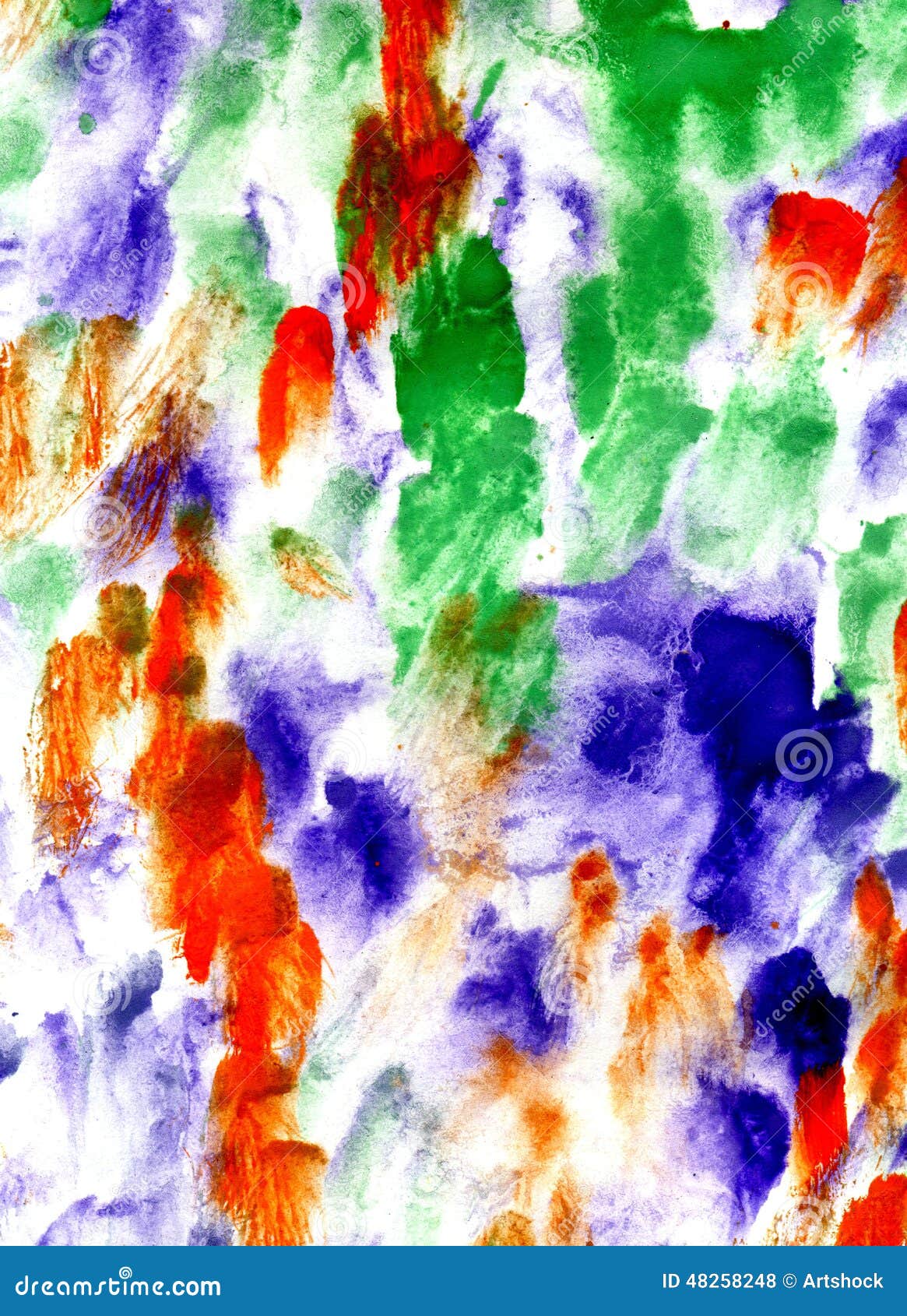 Multicolor Paint Background Stock Photo - Image of brown, draw: 48258248