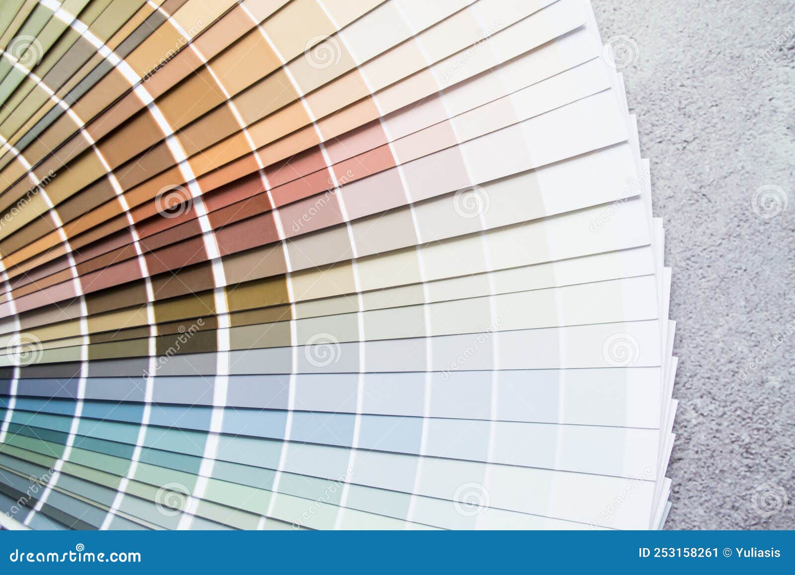 Samples Of Color Palette, Watercolor Design Sample Royalty-Free Stock ...