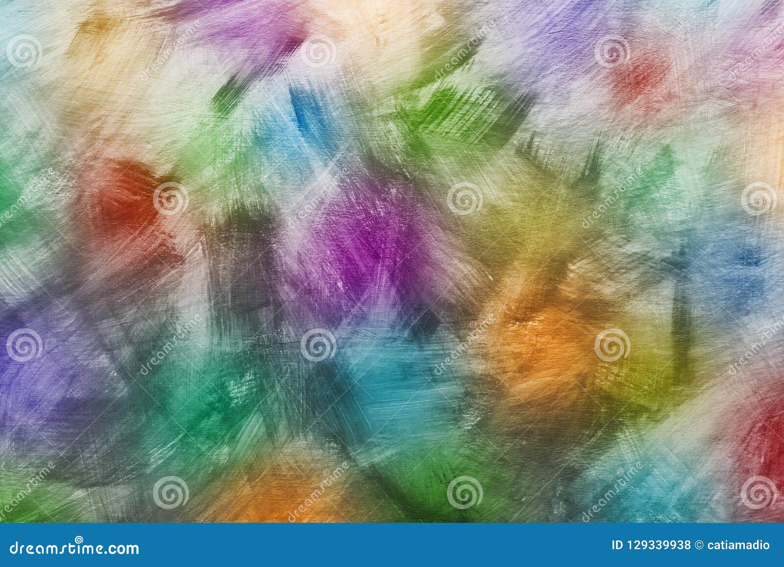 Multicolor Painted Wall Abstract Background Stock Photo - Image of ...