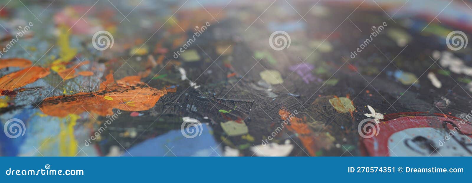 Multicolor Painting and Different Patterns and Colors in Painting Stock ...