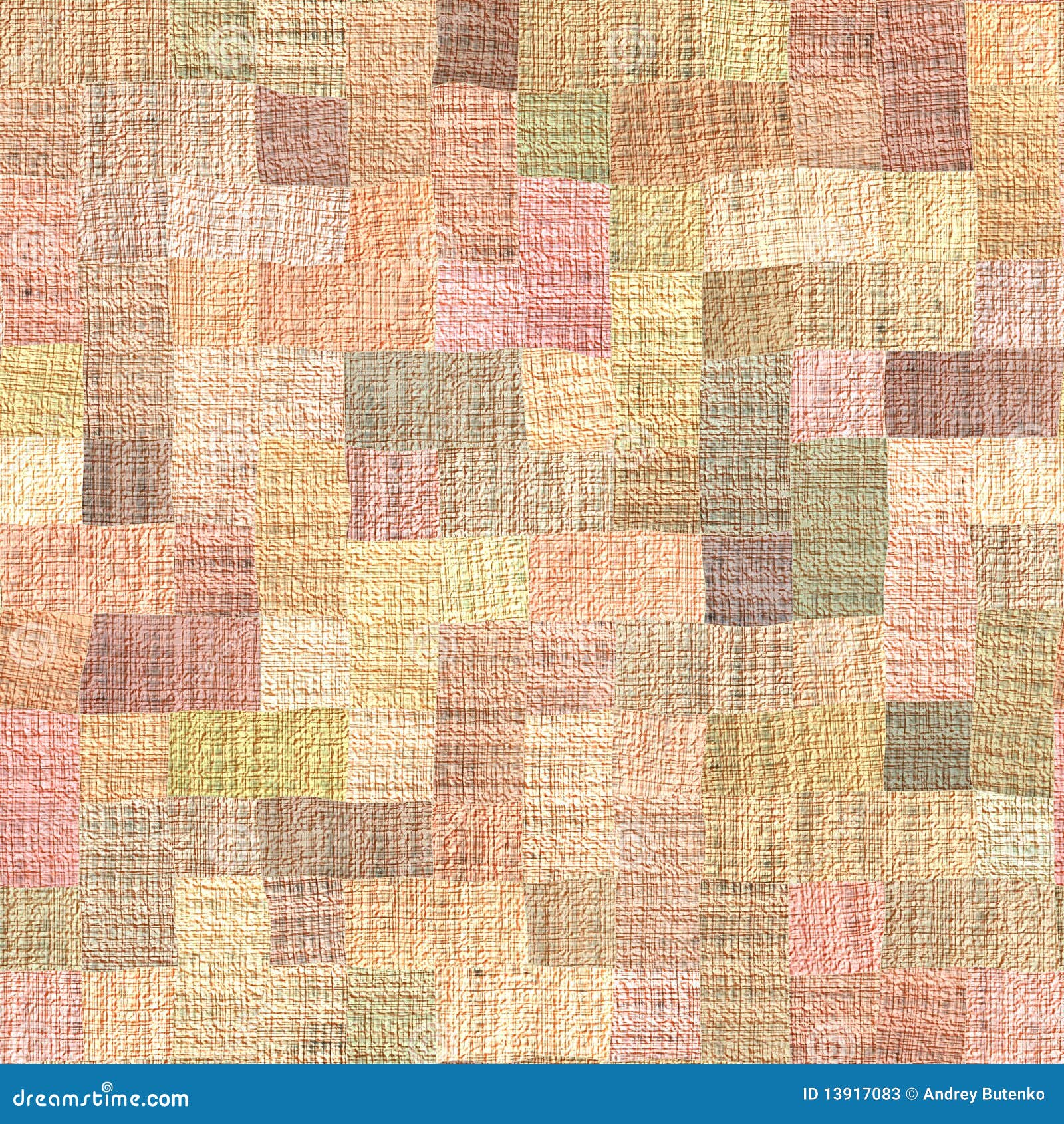 Multicolor patchwork stock illustration. Illustration of craft - 13917083