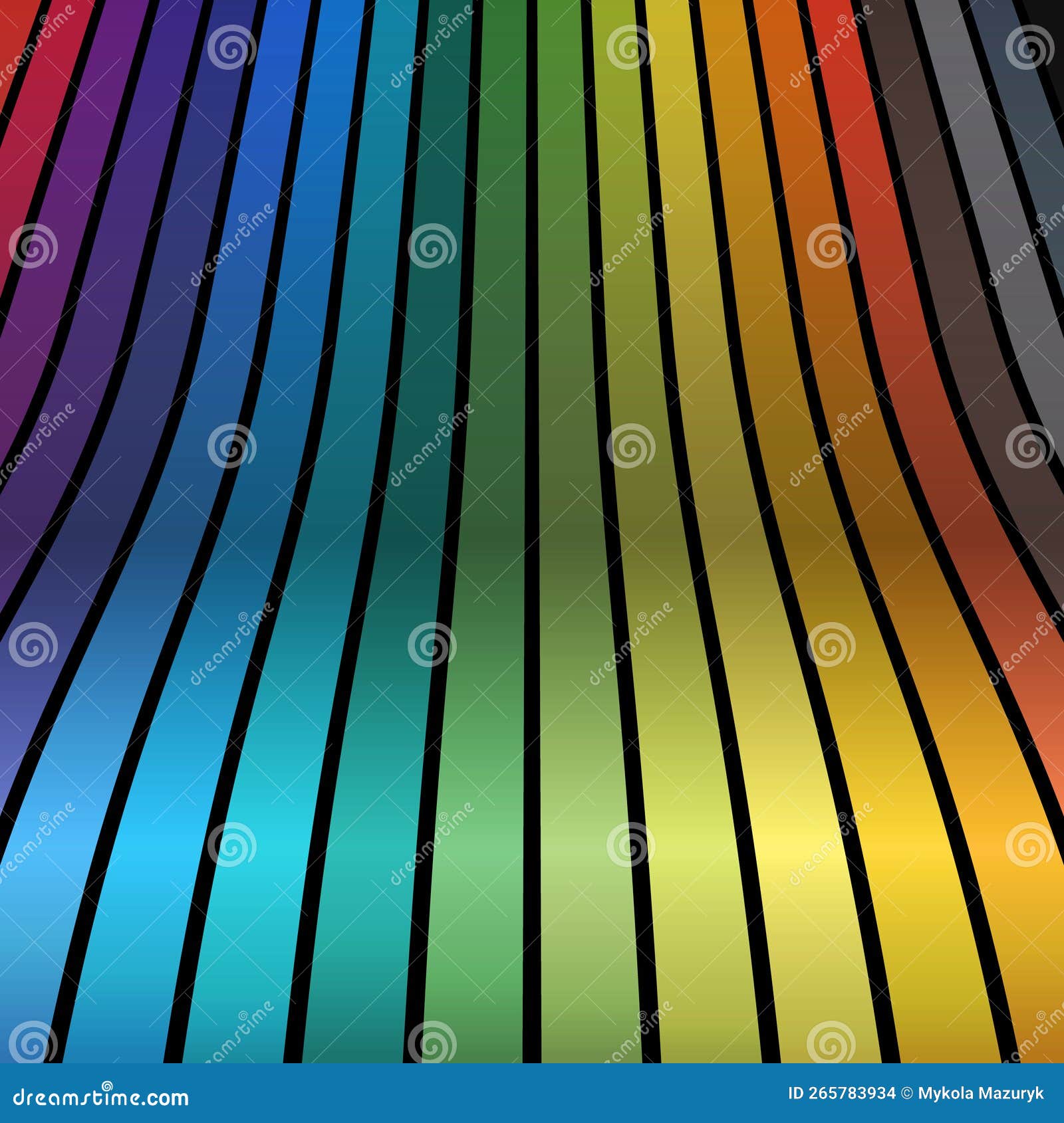 Multicolor Pattern As Wallpaper with Lines and Gradient Stock Vector ...