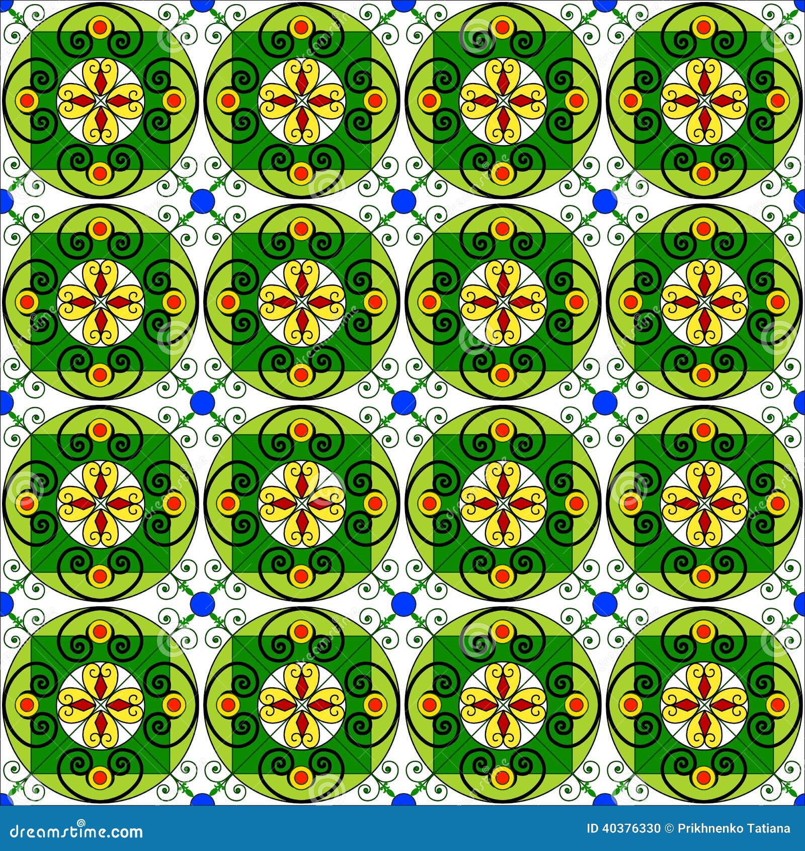 Multicolor pattern stock vector. Illustration of seamless - 40376330