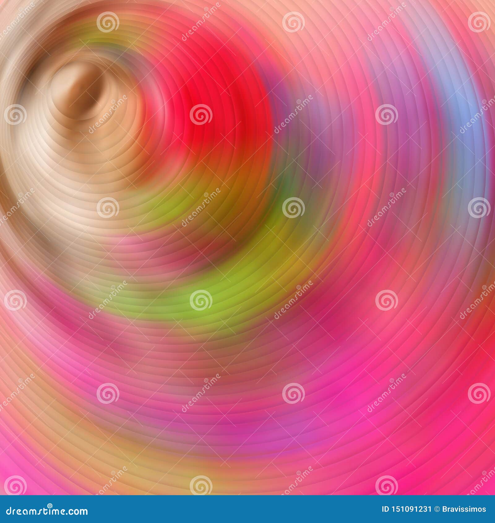 Multicolor Radial Abstract Art Background. Graphic Rainbow Stock Image ...