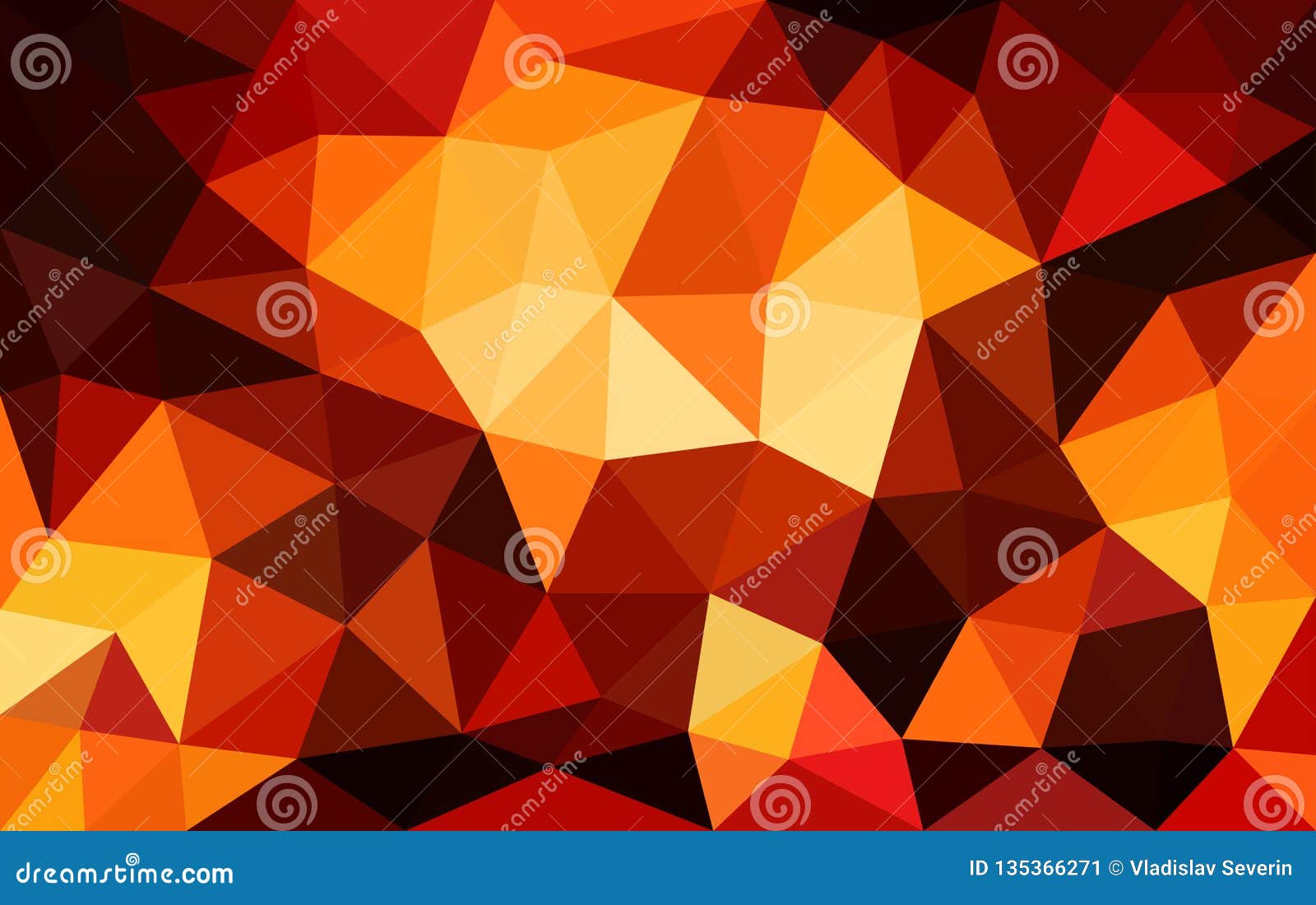 Multicolor Red Low Poly Background, Abstract Crystal Texture Stock ...