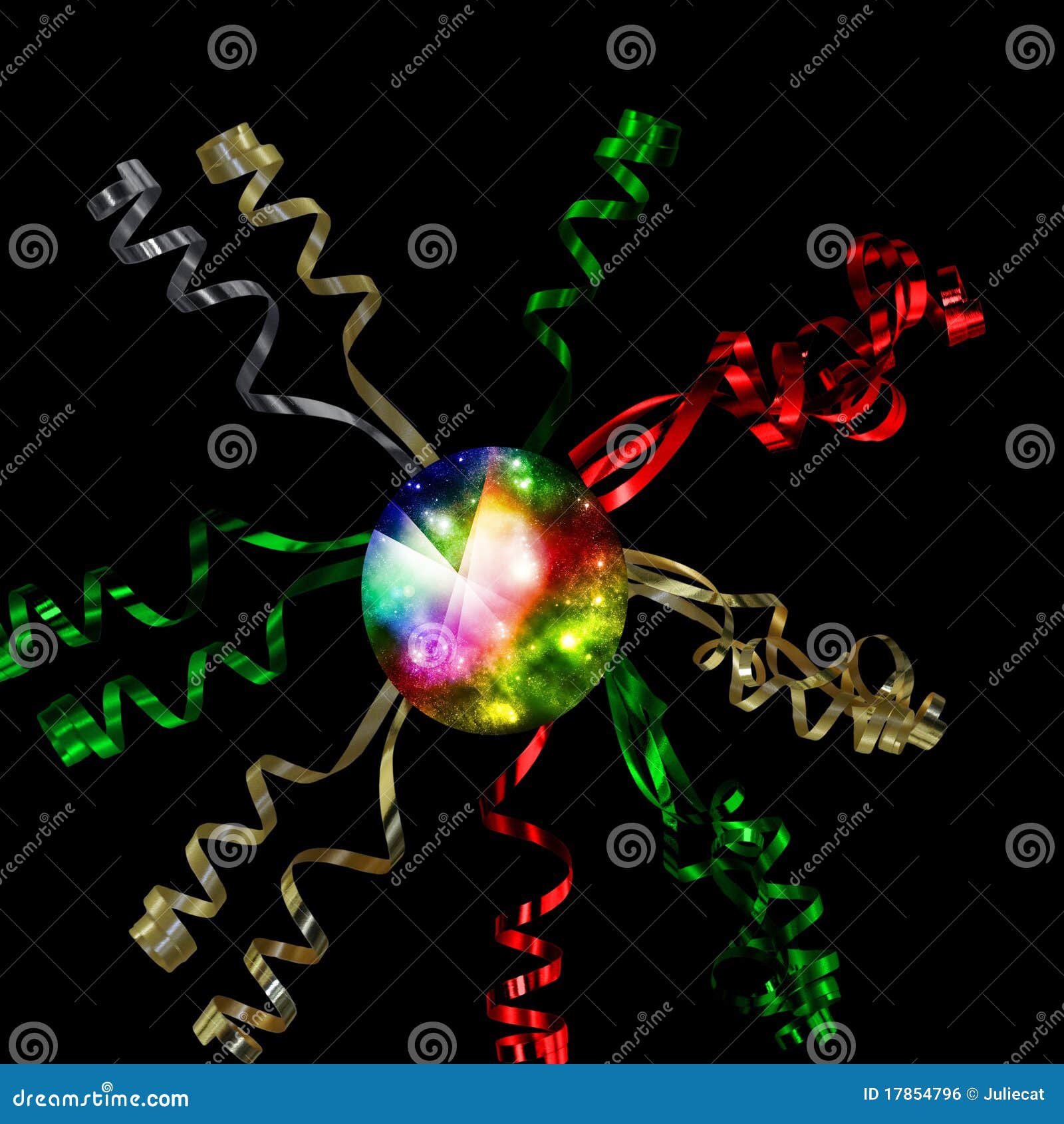 Multicolor Ribbons,background Stock Illustration - Illustration of ...